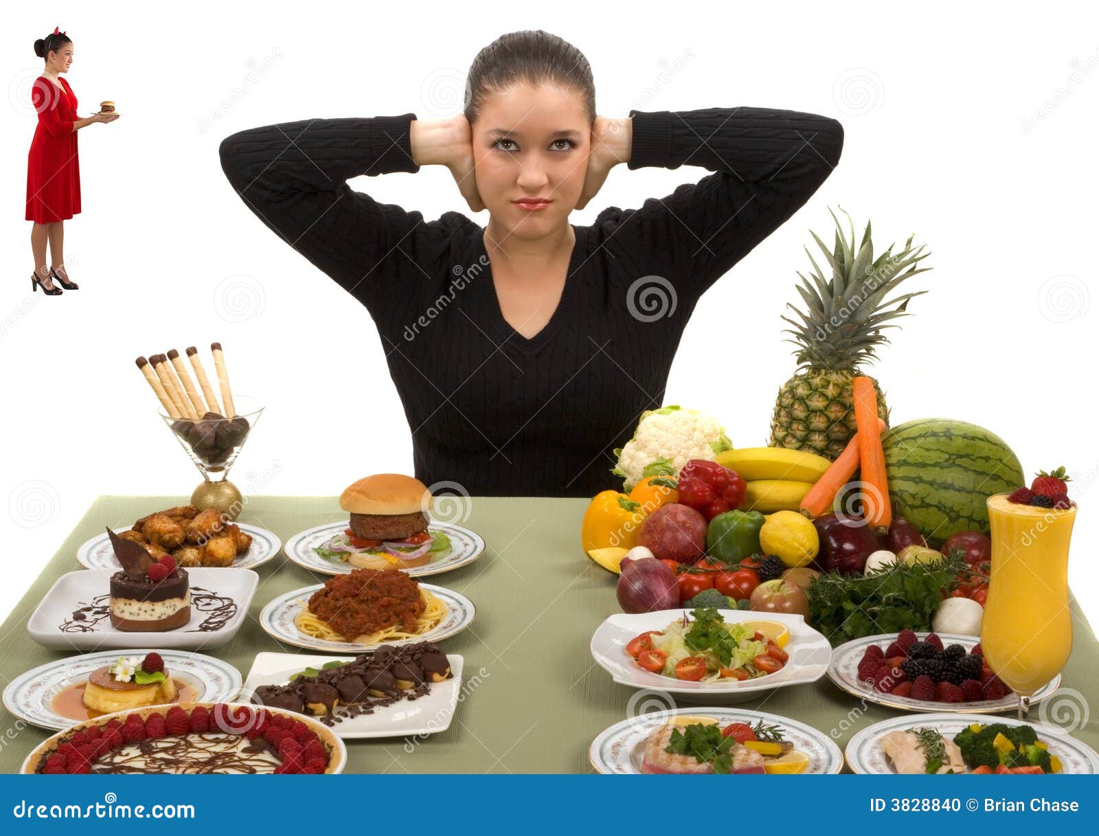 Be Strong and Eat Healthy stock photo. Image of beef, devil - 3828840