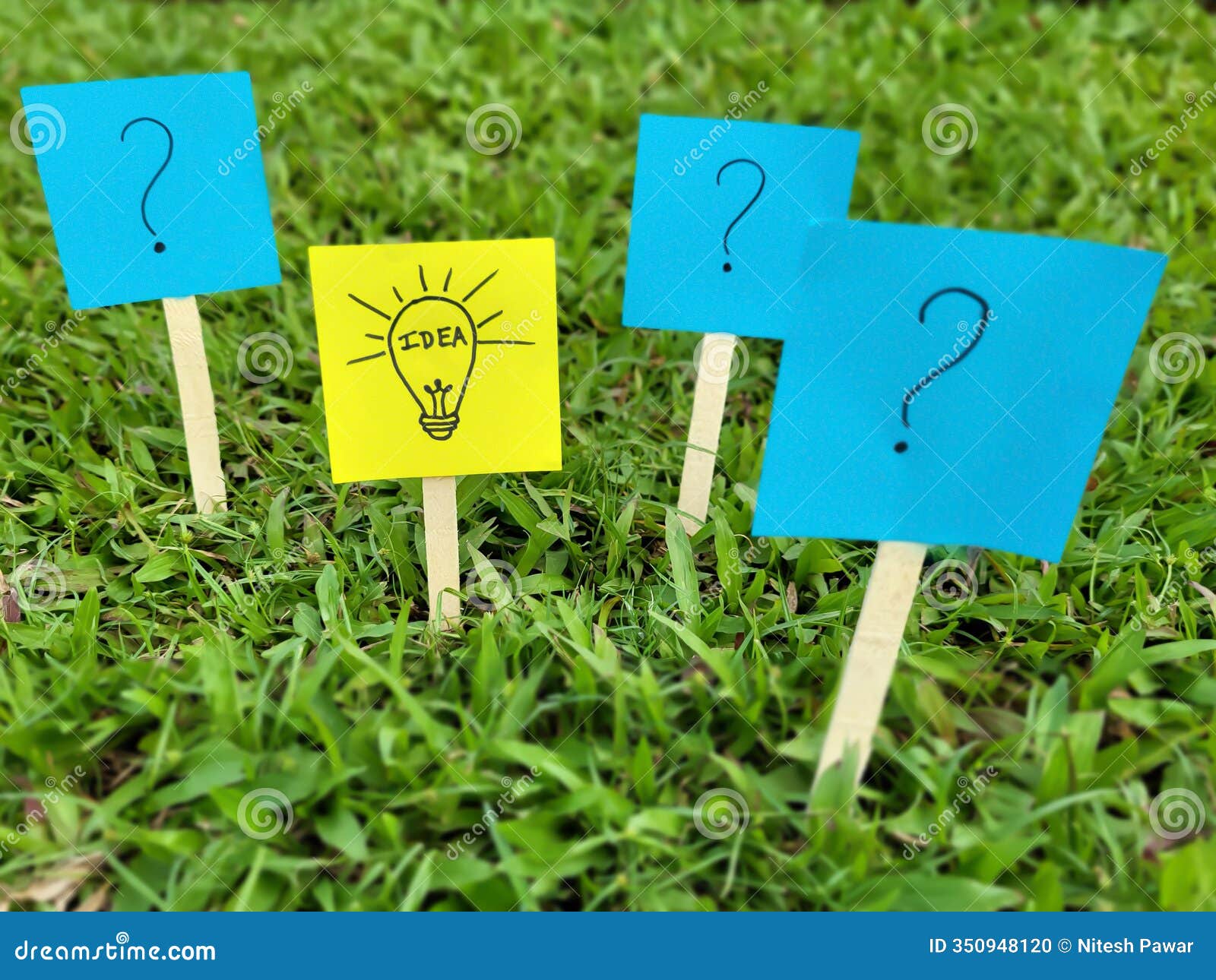 Be the Thinker and Be Unique, Creative Stock Photo - Image of ...