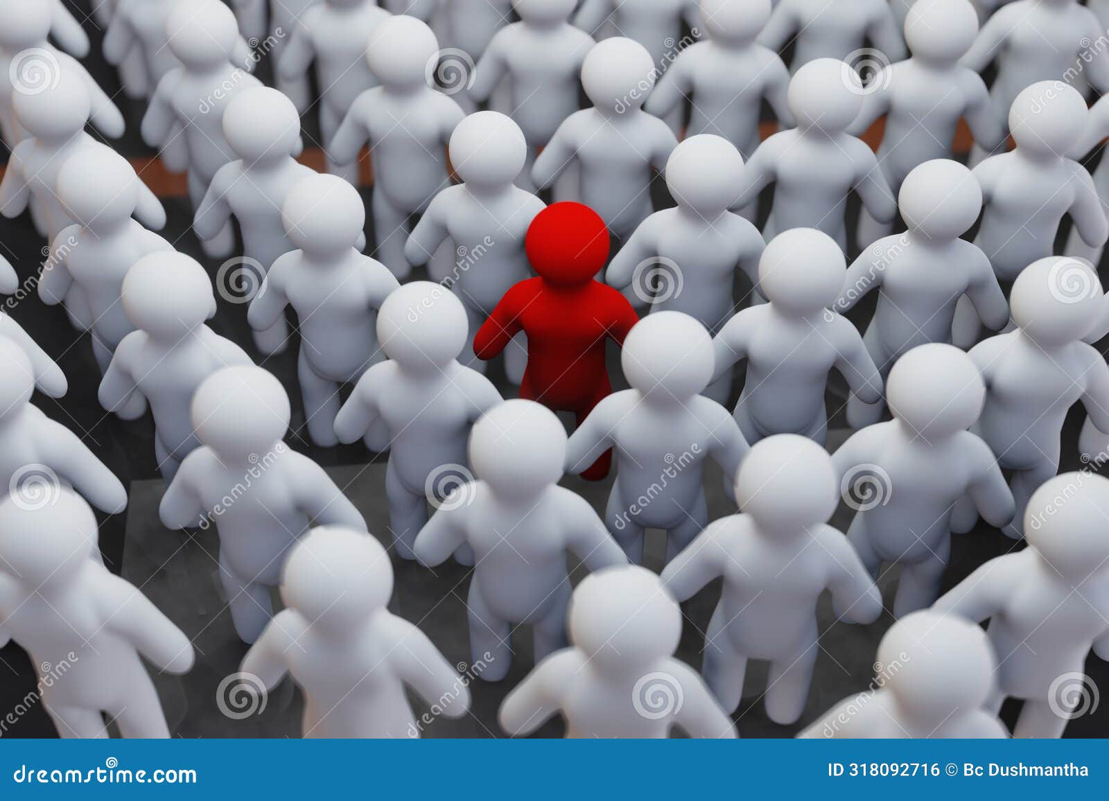 Be weird person Concept. stock photo. Image of dimensional - 318092716