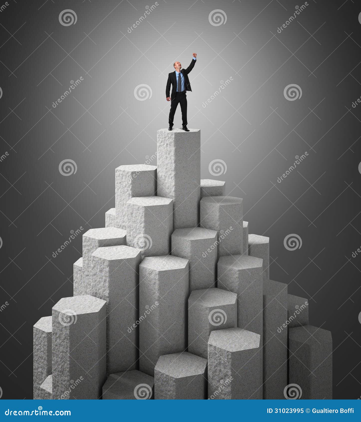 Be a winner stock image. Image of winner, businessman - 31023995