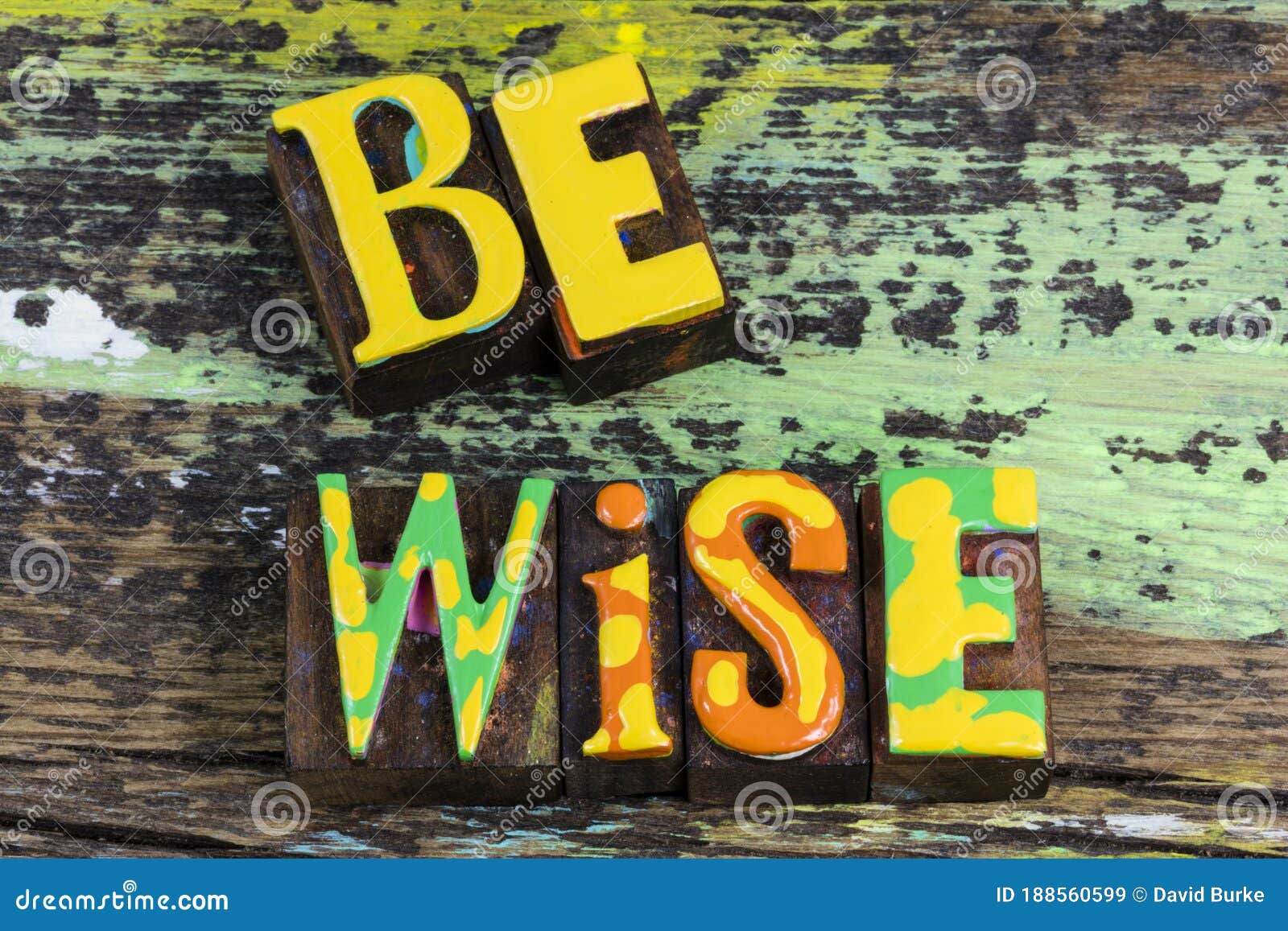 Be Wise Seek Education Knowledge Learn Learning Wisdom Stock Image ...