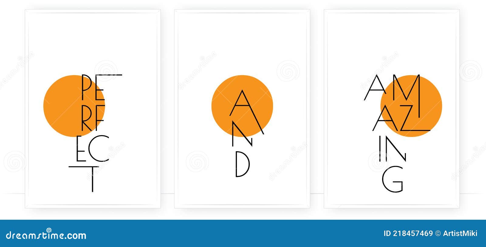 Perfect and Amazing, Vector Stock Vector - Illustration of quote ...