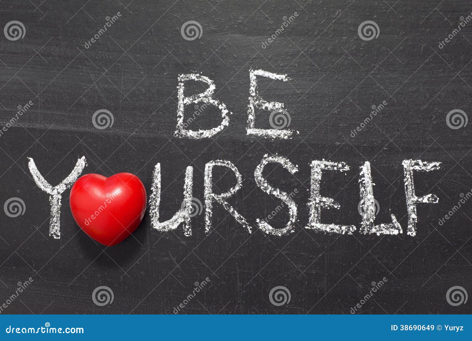 Be yourself stock image. Image of challenge, shape, personal - 38690649
