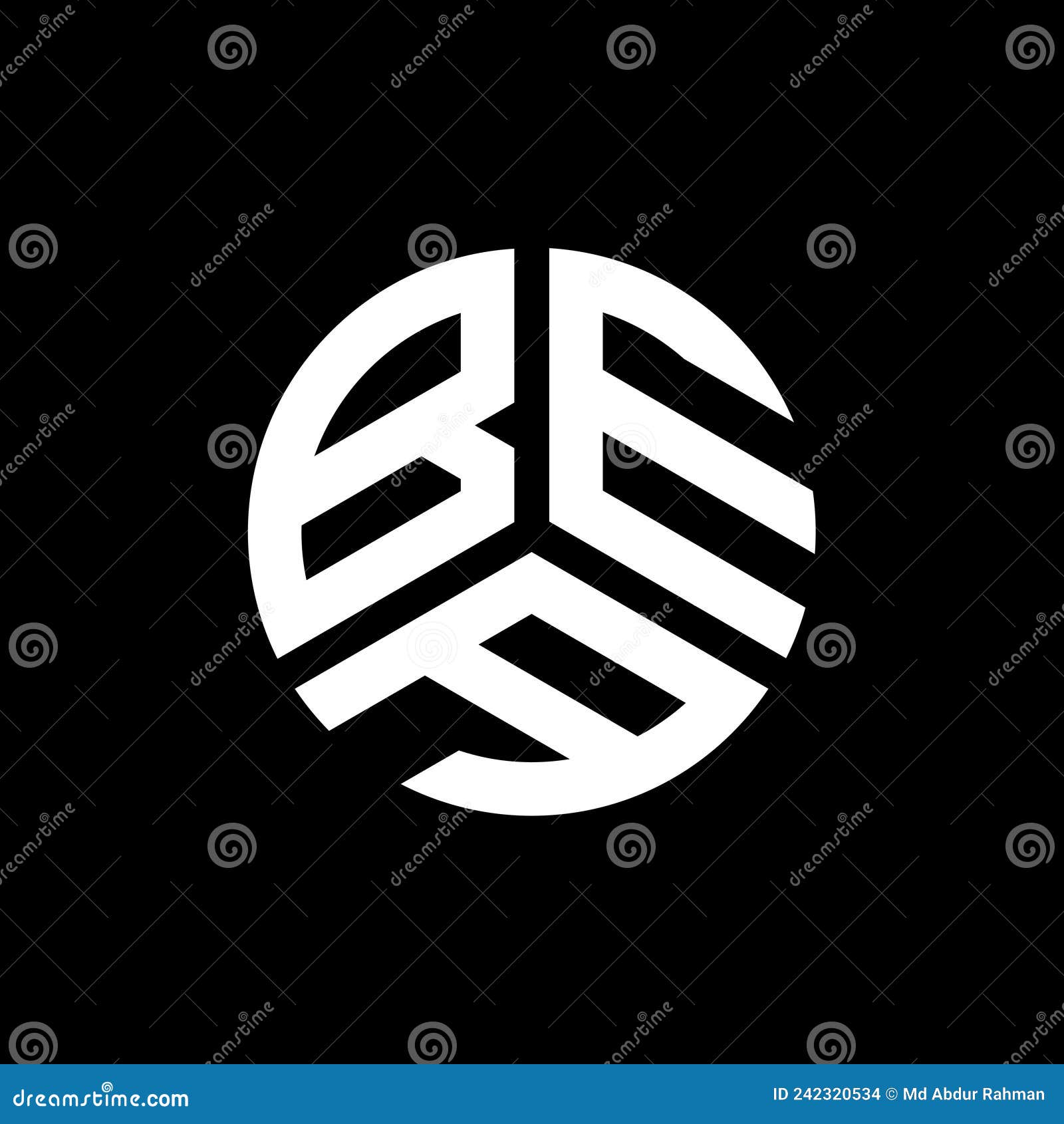 BEA Letter Logo Design On White Background. BEA Creative Initials ...