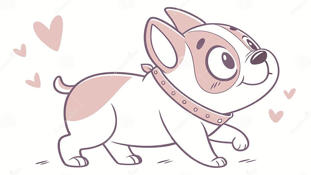 Beabull Dog Soft Jumps Post Office Vector Stock Vector - Illustration ...