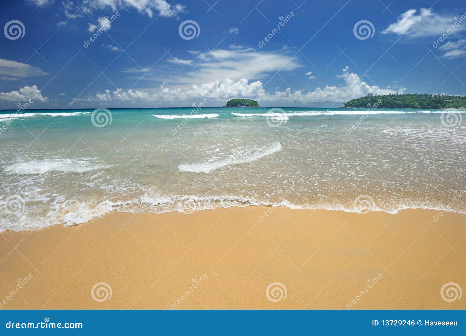 Beach stock photo. Image of sand, island, edge, beach - 13729246