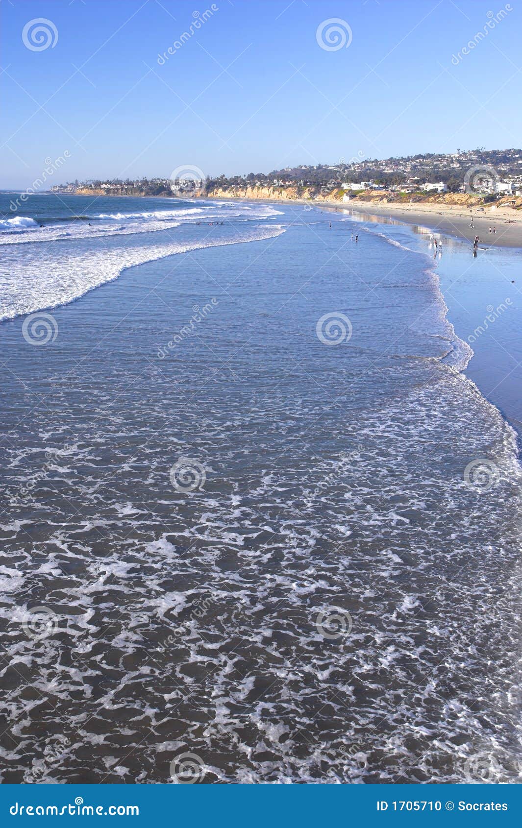Beach stock photo. Image of outdoor, blue, seashore, background - 1705710