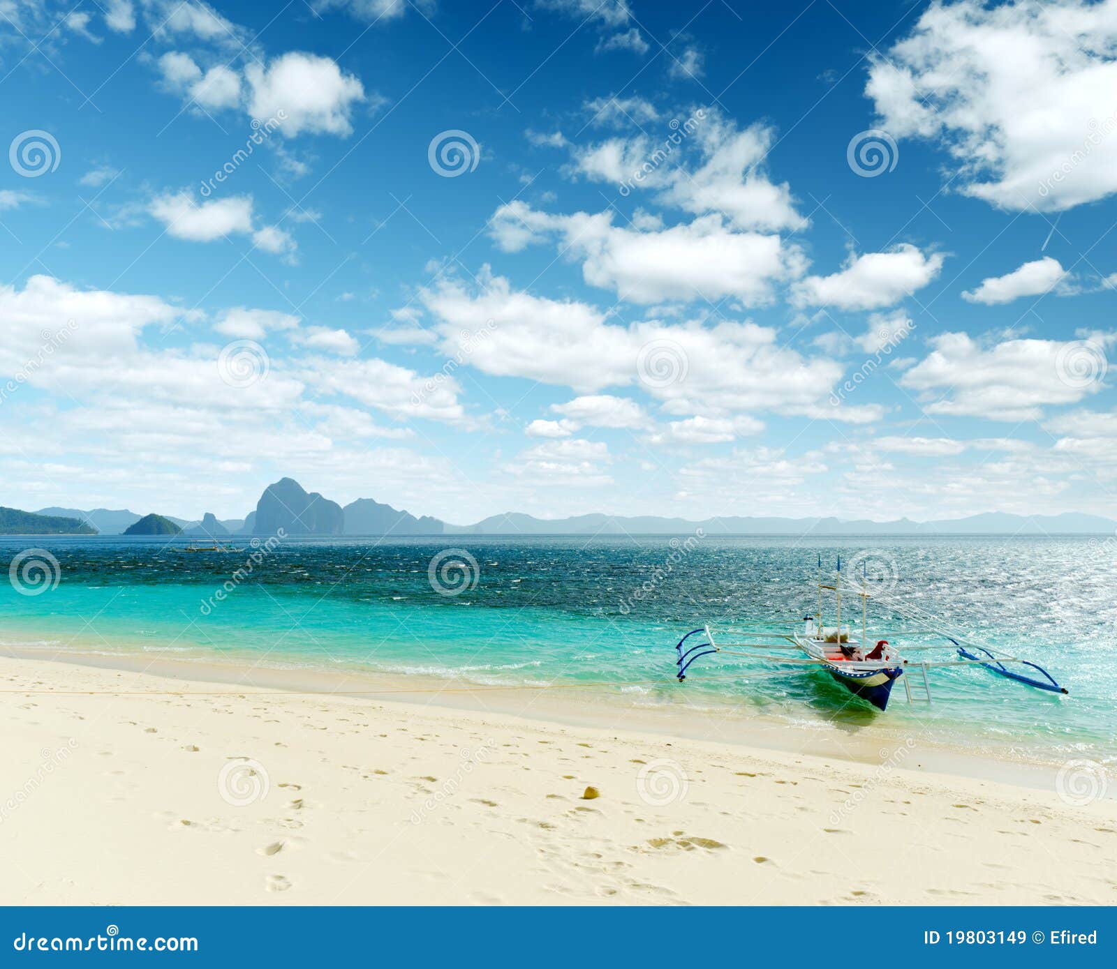 Beach stock image. Image of copy, nature, pure, horizontal - 19803149