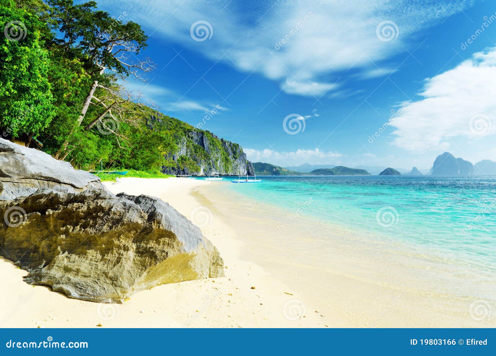 Beach stock photo. Image of horizontal, relax, scenics - 19803166