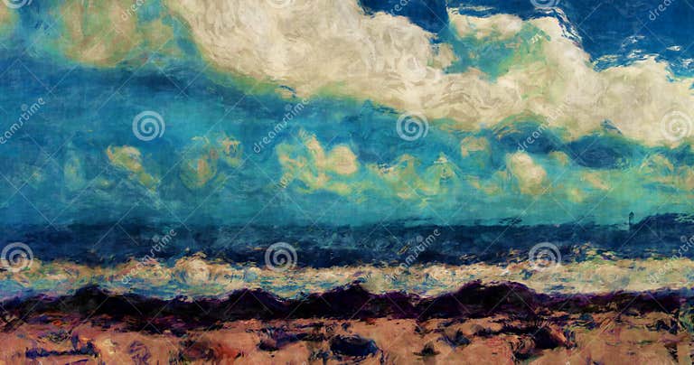Beach Abstract stock illustration. Illustration of abstract - 21450040