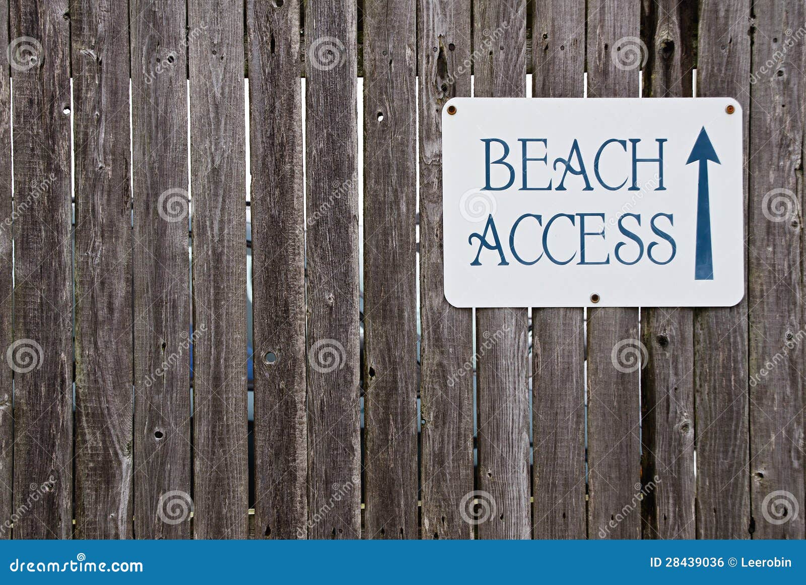 Beach access sign stock photo. Image of nail, fence, wooden - 28439036