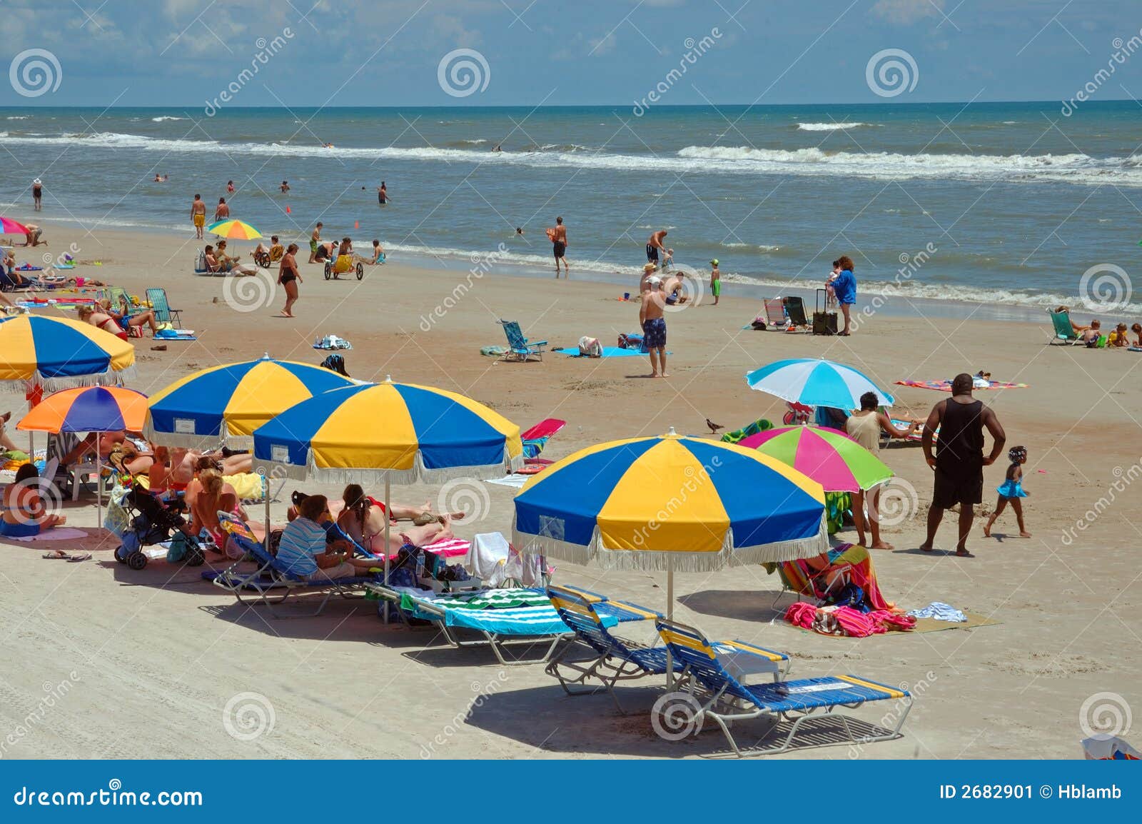 Beach Activity Stock Image - Image: 2682901