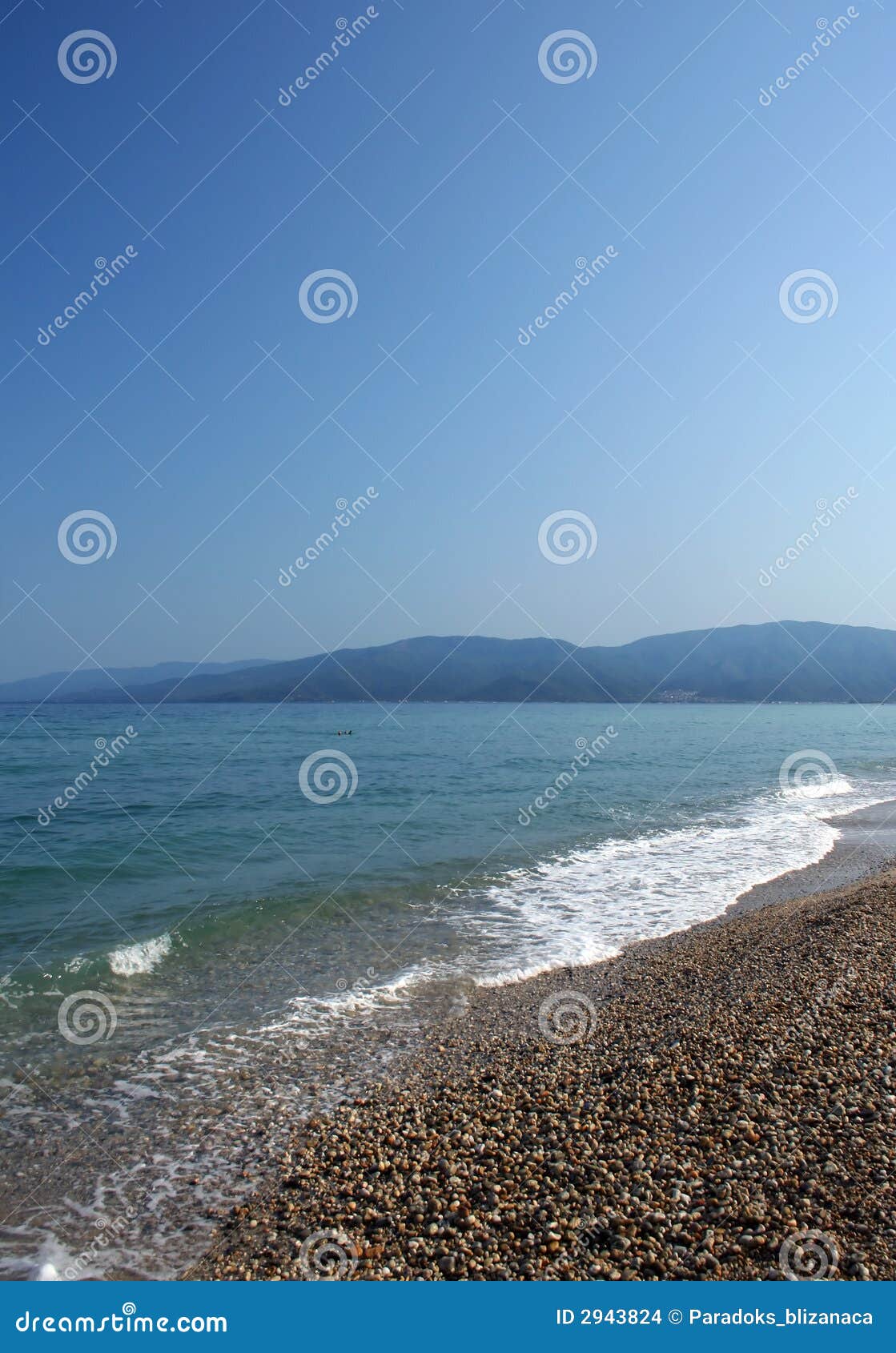 Beach on Aegean sea stock photo. Image of dock, warm, sand - 2943824