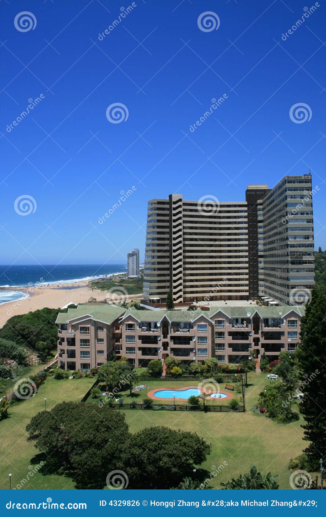 Beach apartment stock photo. Image of sand, house, doonside - 4329826