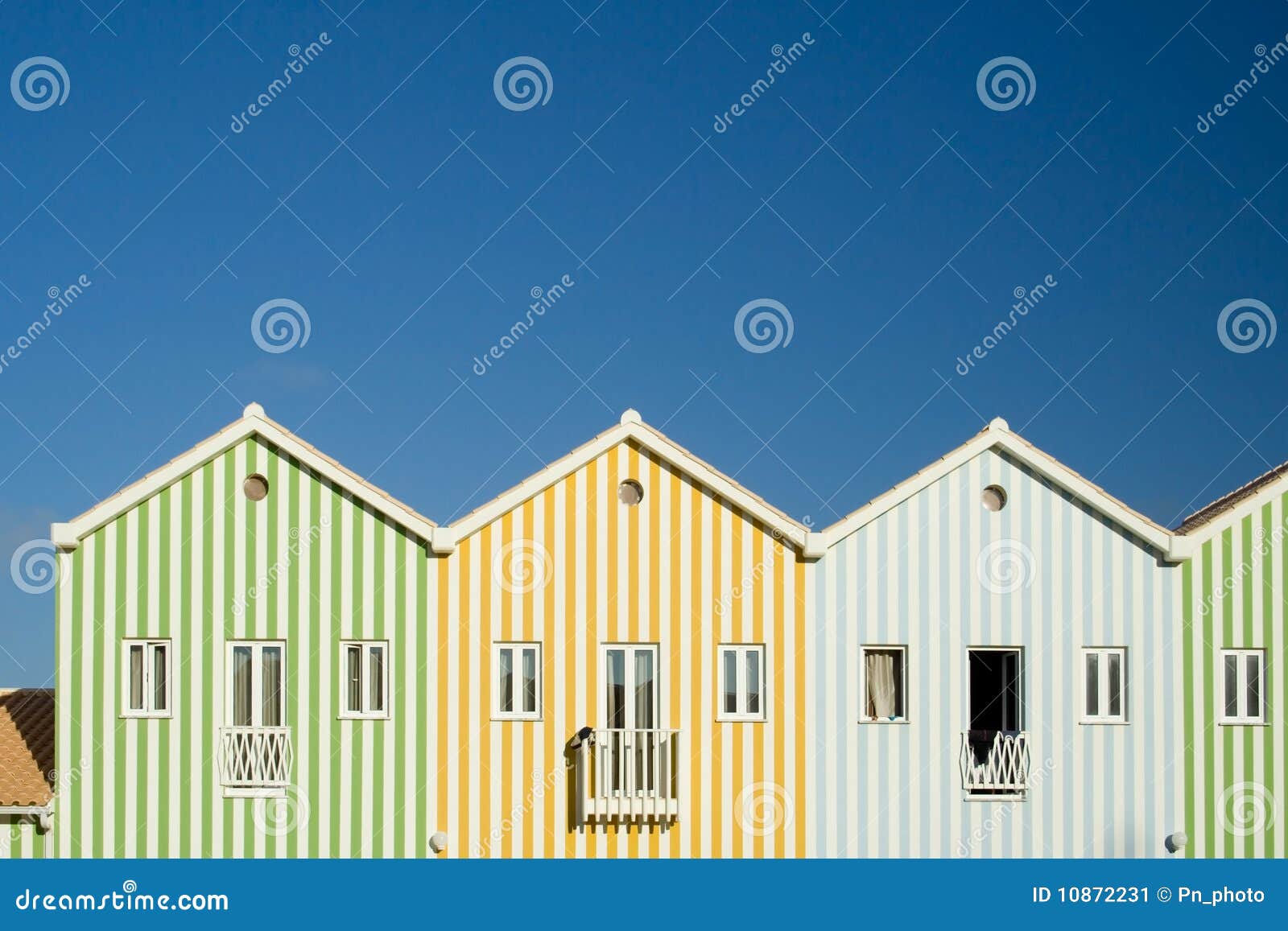 Beach architecture houses stock image. Image of living - 10872231