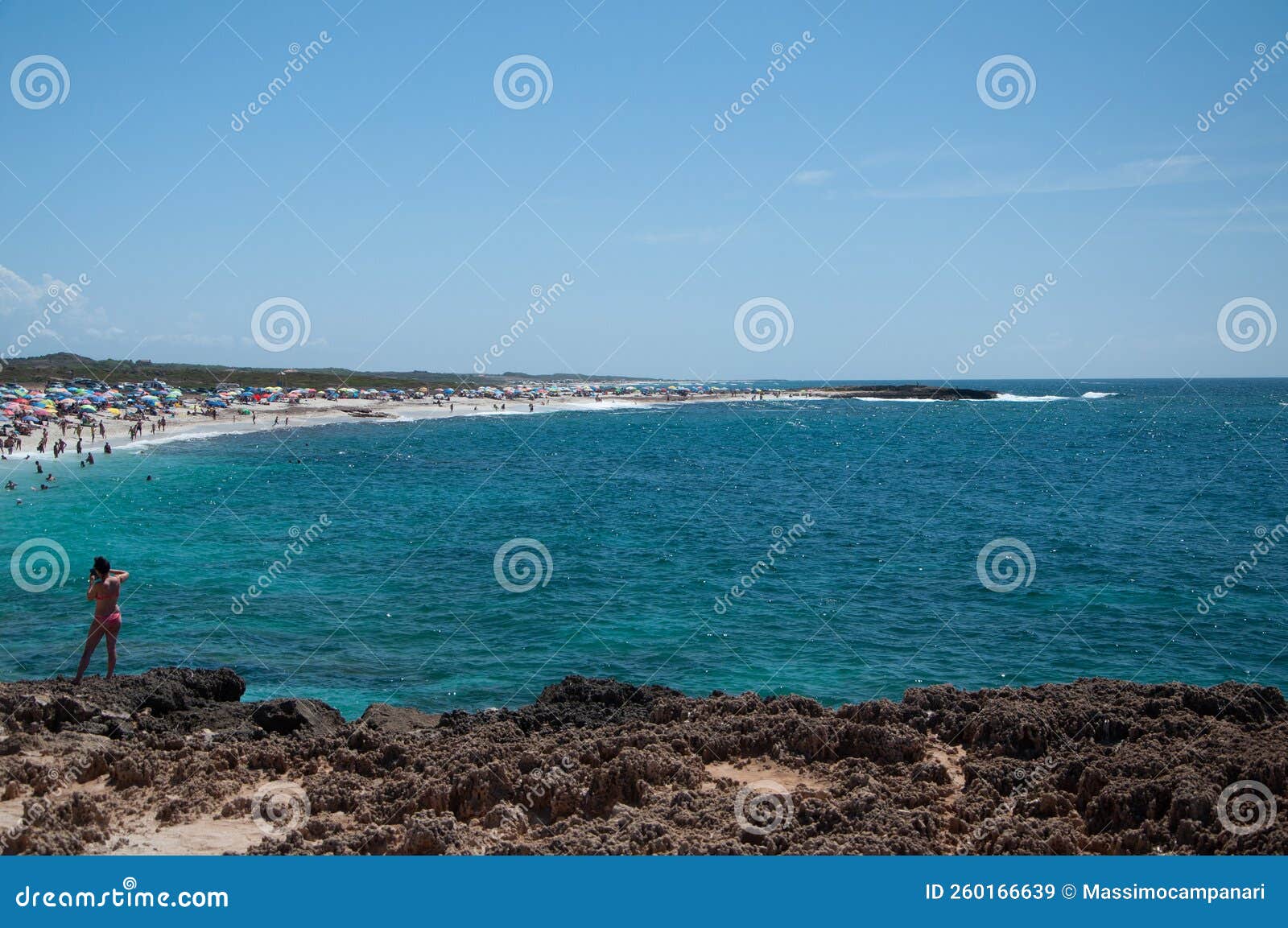 Beach in is Arutas. Sardinia, Italy Stock Image - Image of oristano ...