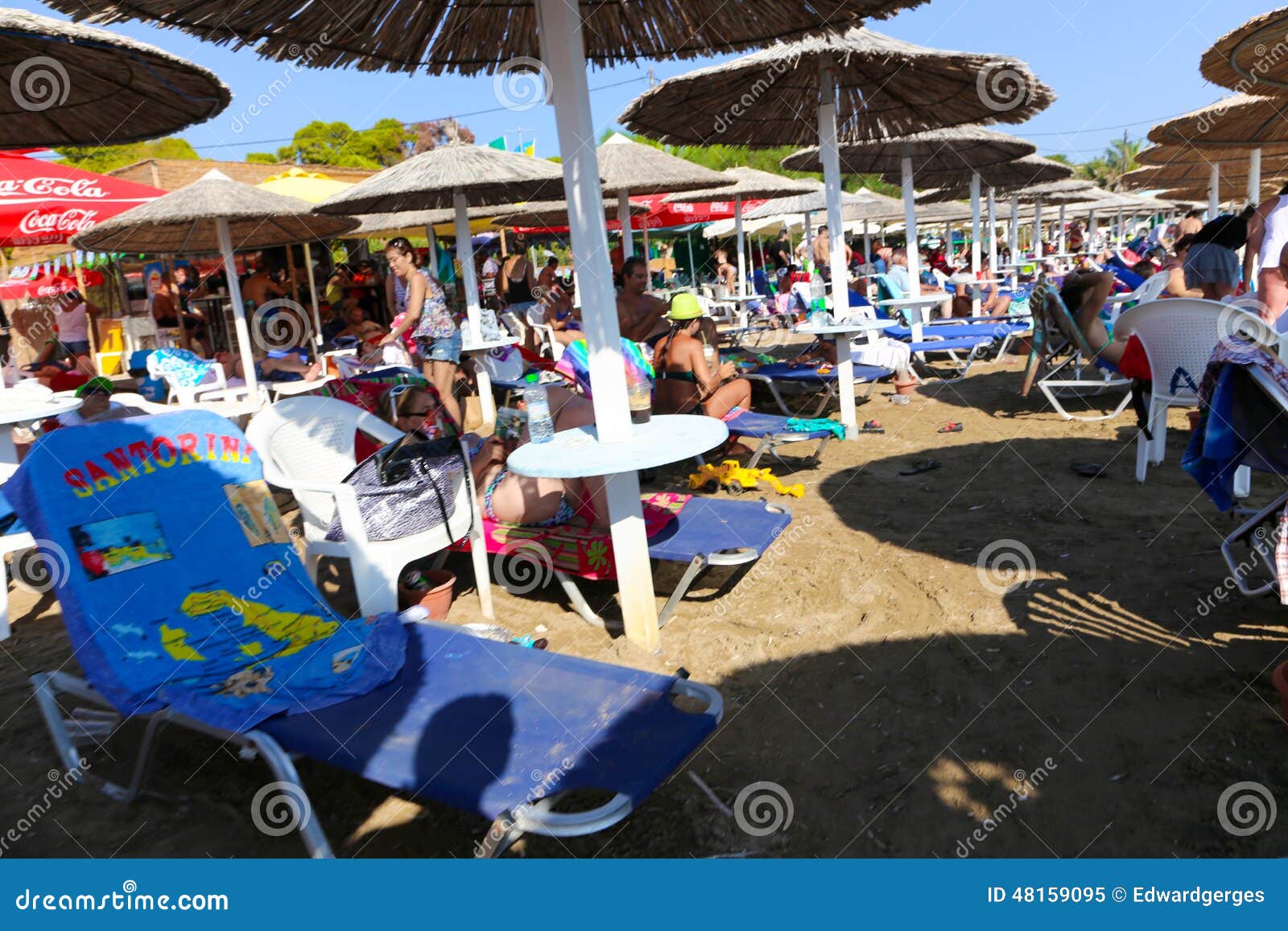 Beach in athens , Greece editorial image. Image of health - 48159095