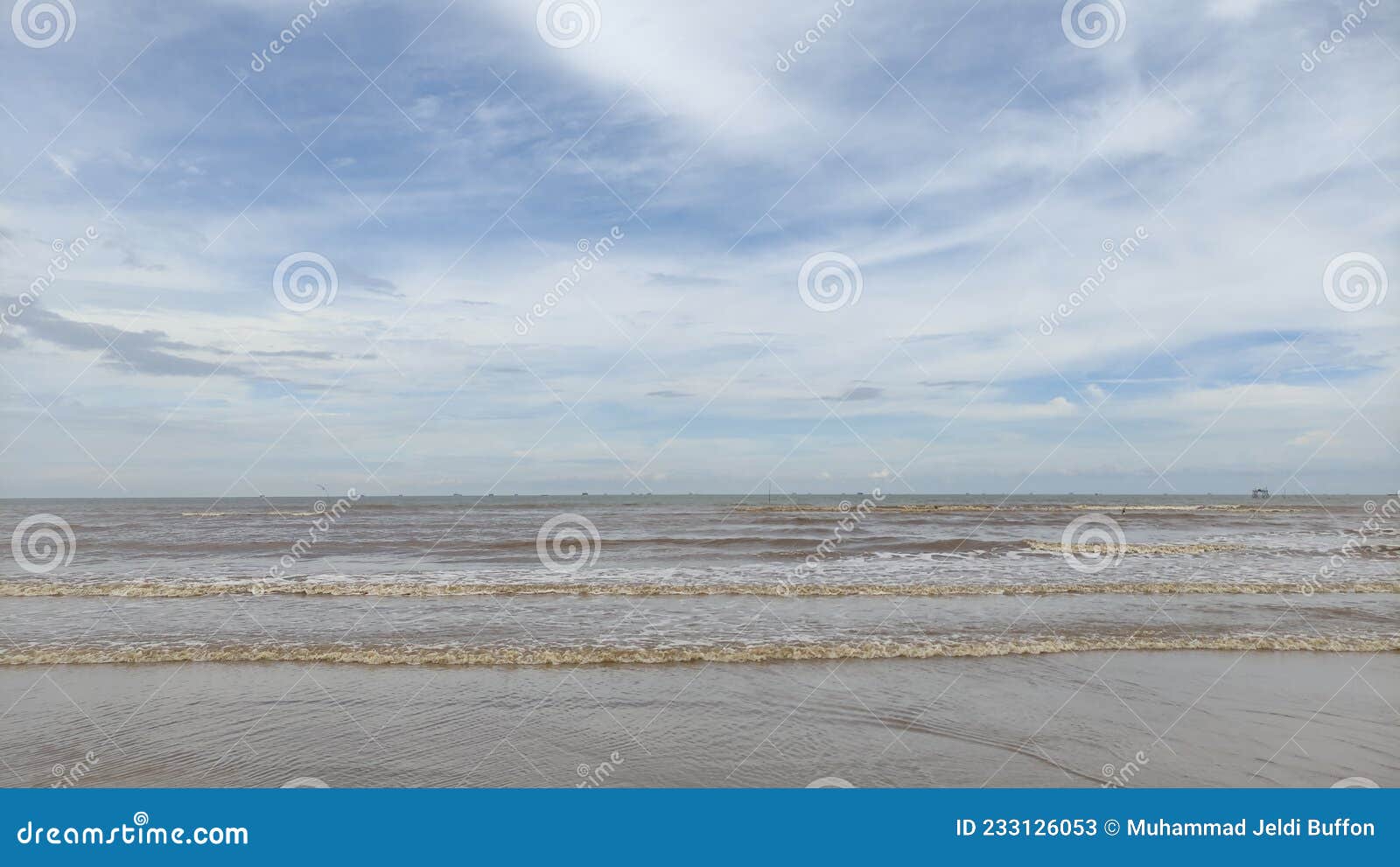 Atmosphere on the beach stock image. Image of grass - 233126053