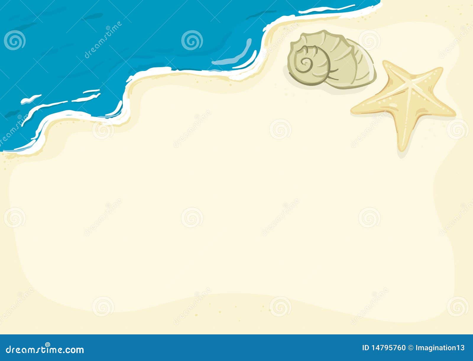 Seashell Border Clip Art