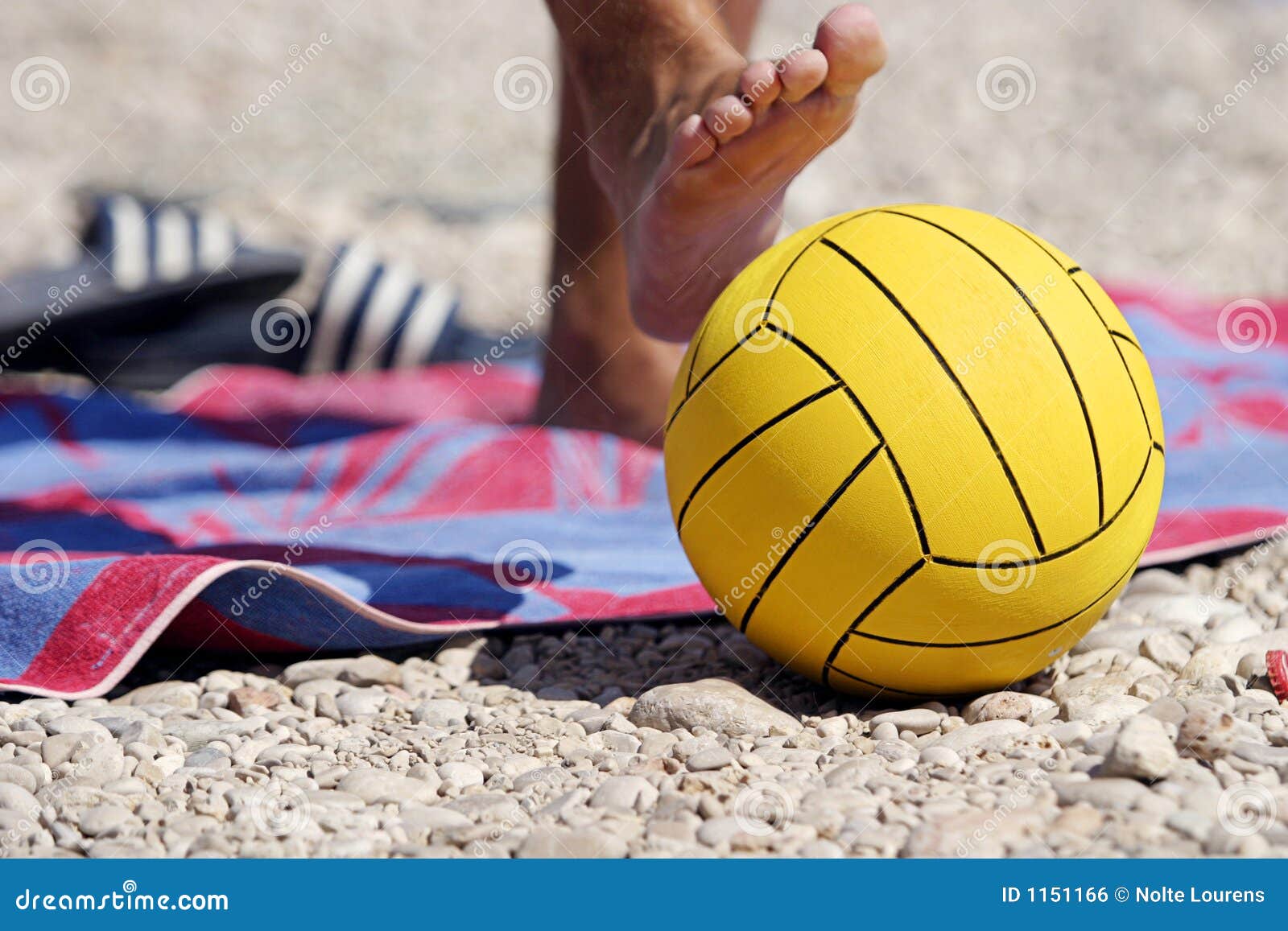Beach Ball stock photo. Image of toes, overplay, play - 1151166