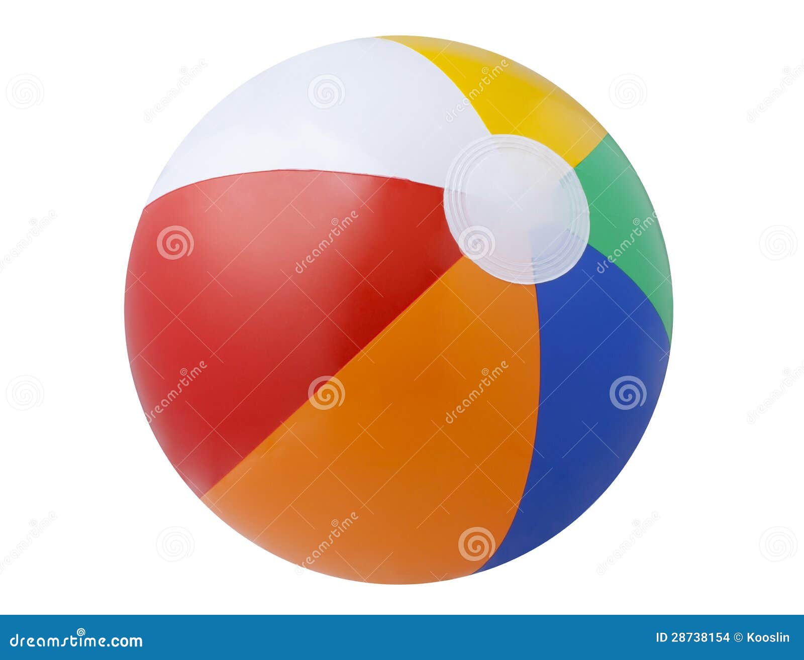 Beach ball stock photo. Image of isolated, colourful - 28738154