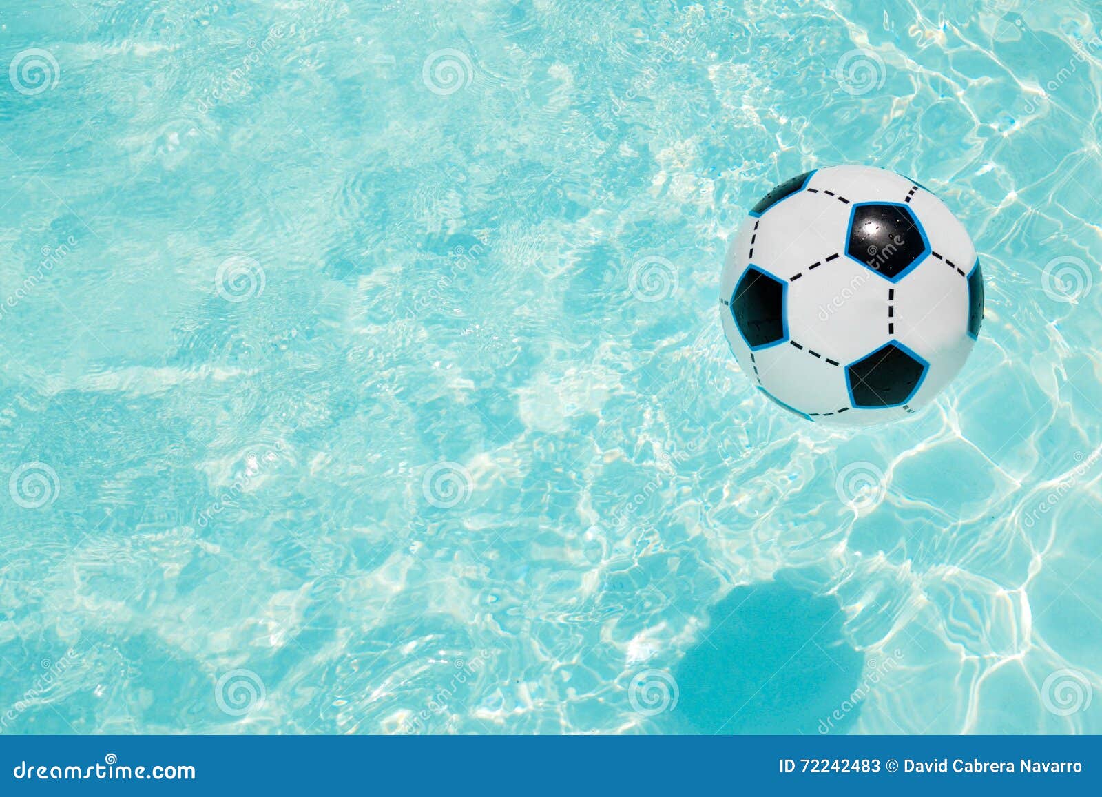 Beach Ball in the Swimming Pool Stock Image - Image of beach ...