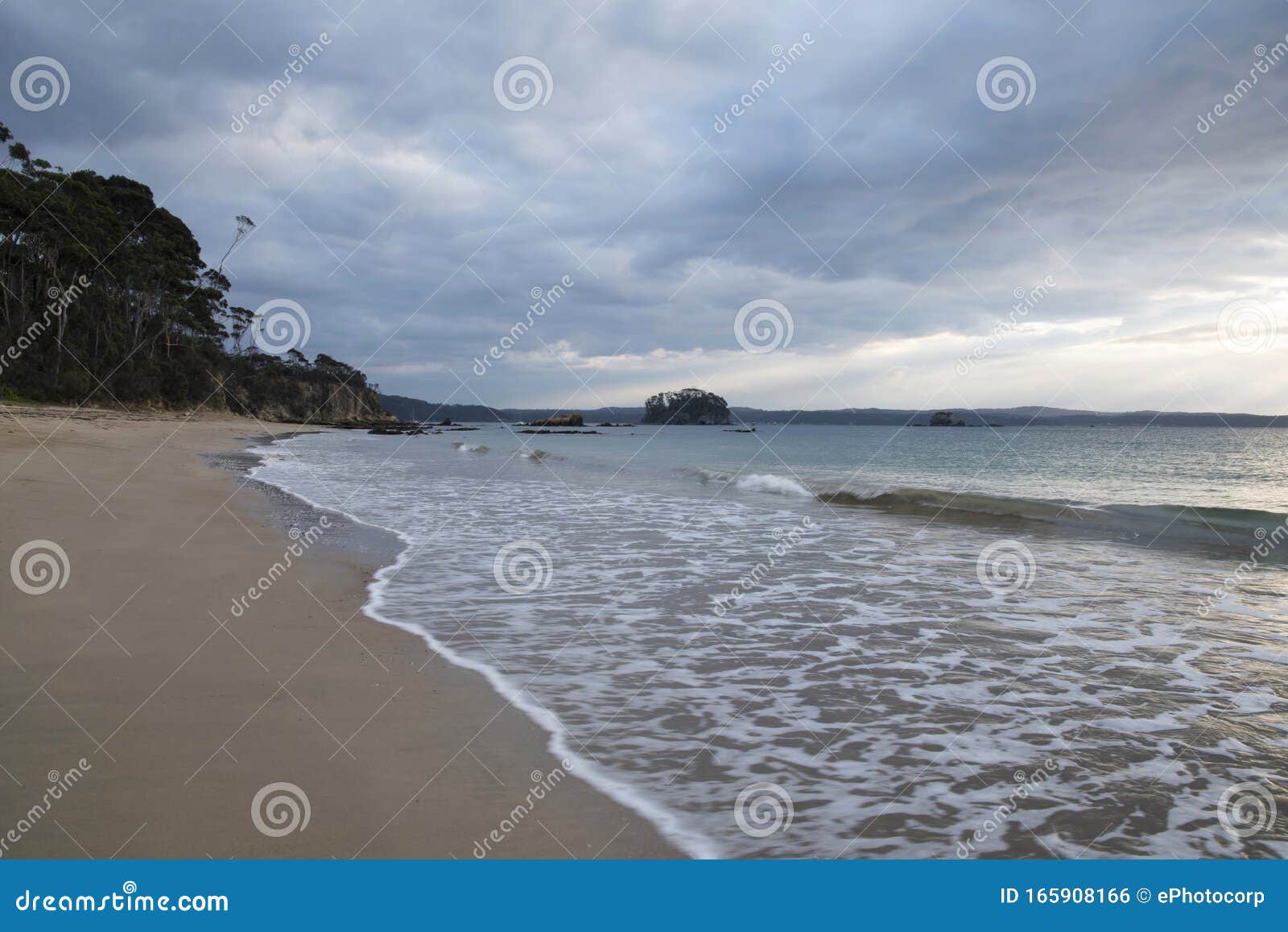 Beach at Batehaven, New South Wales, Australia Stock Photo - Image of ...