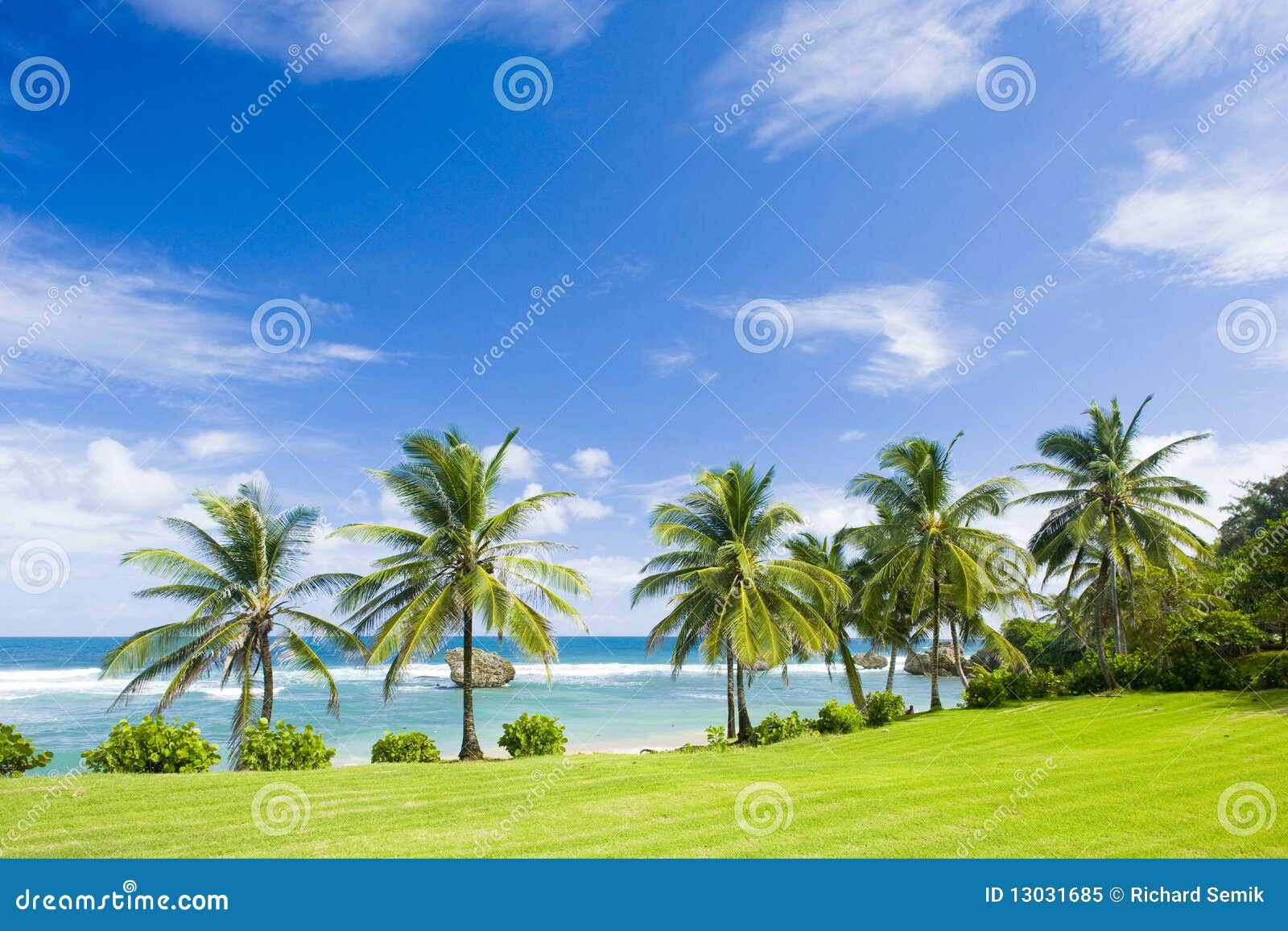 Bathsheba Coastal View From Hackleton`s Cliff In Barbados Royalty-Free ...