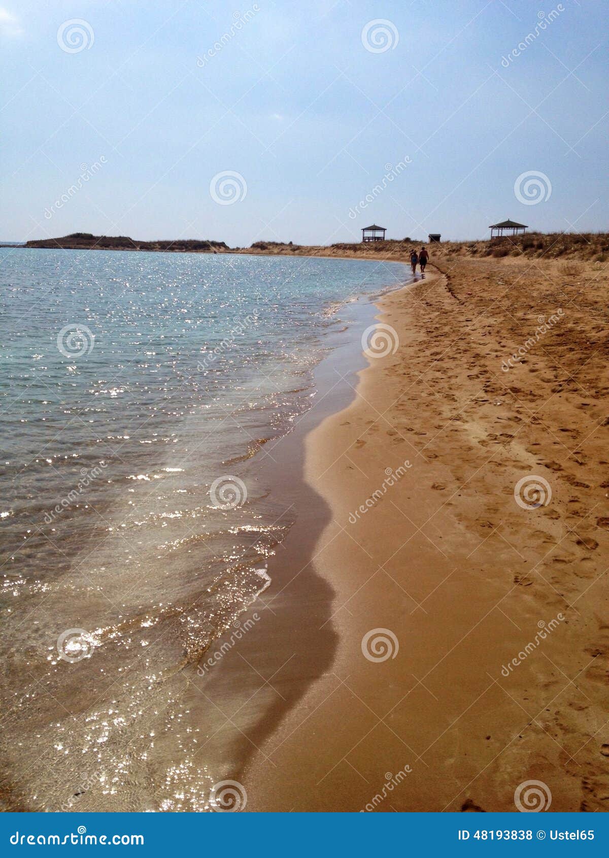 Beach stock photo. Image of waves, cloud, ocean, natural - 48193838