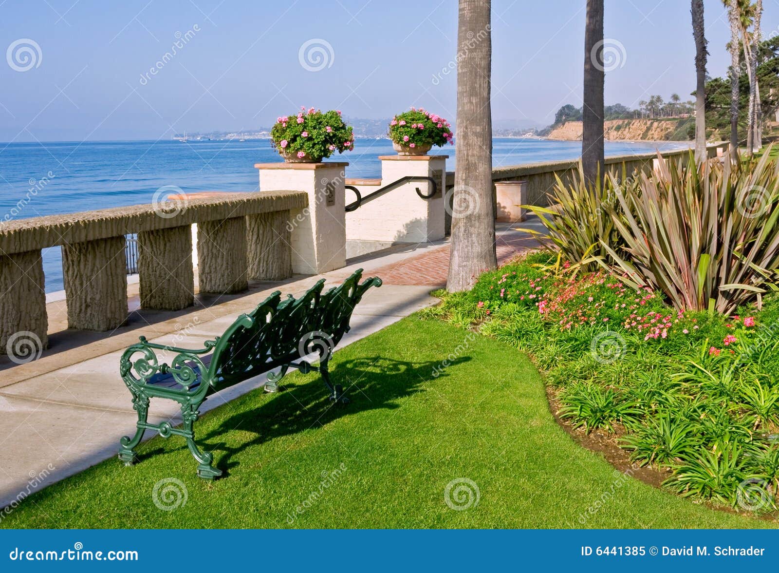 Beach Bench stock image. Image of ocean, coastline, chair - 6441385