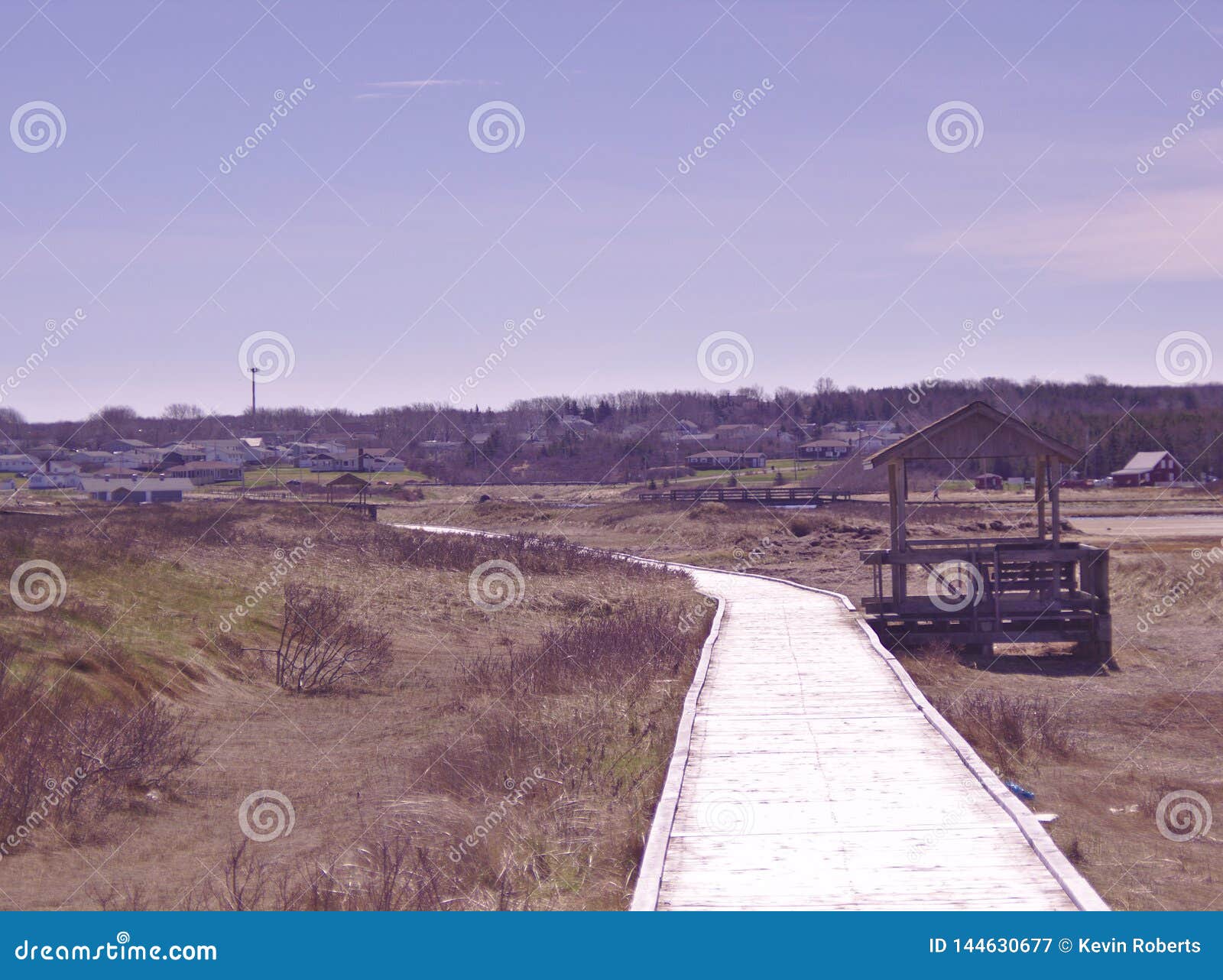 Beach Boardwalk Spring 3552 Stock Image - Image of effects, scenic ...