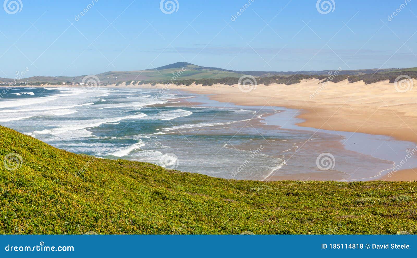 The Beach at Boknes in South Africa Stock Photo - Image of dunes, coast ...