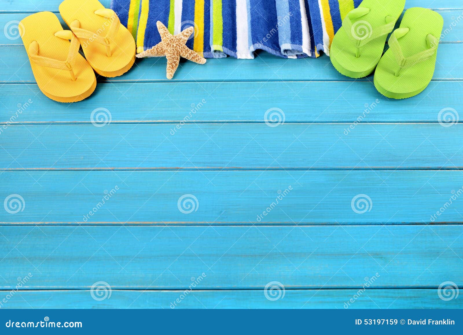 Beach Border Royalty-Free Stock Image | CartoonDealer.com #100086592
