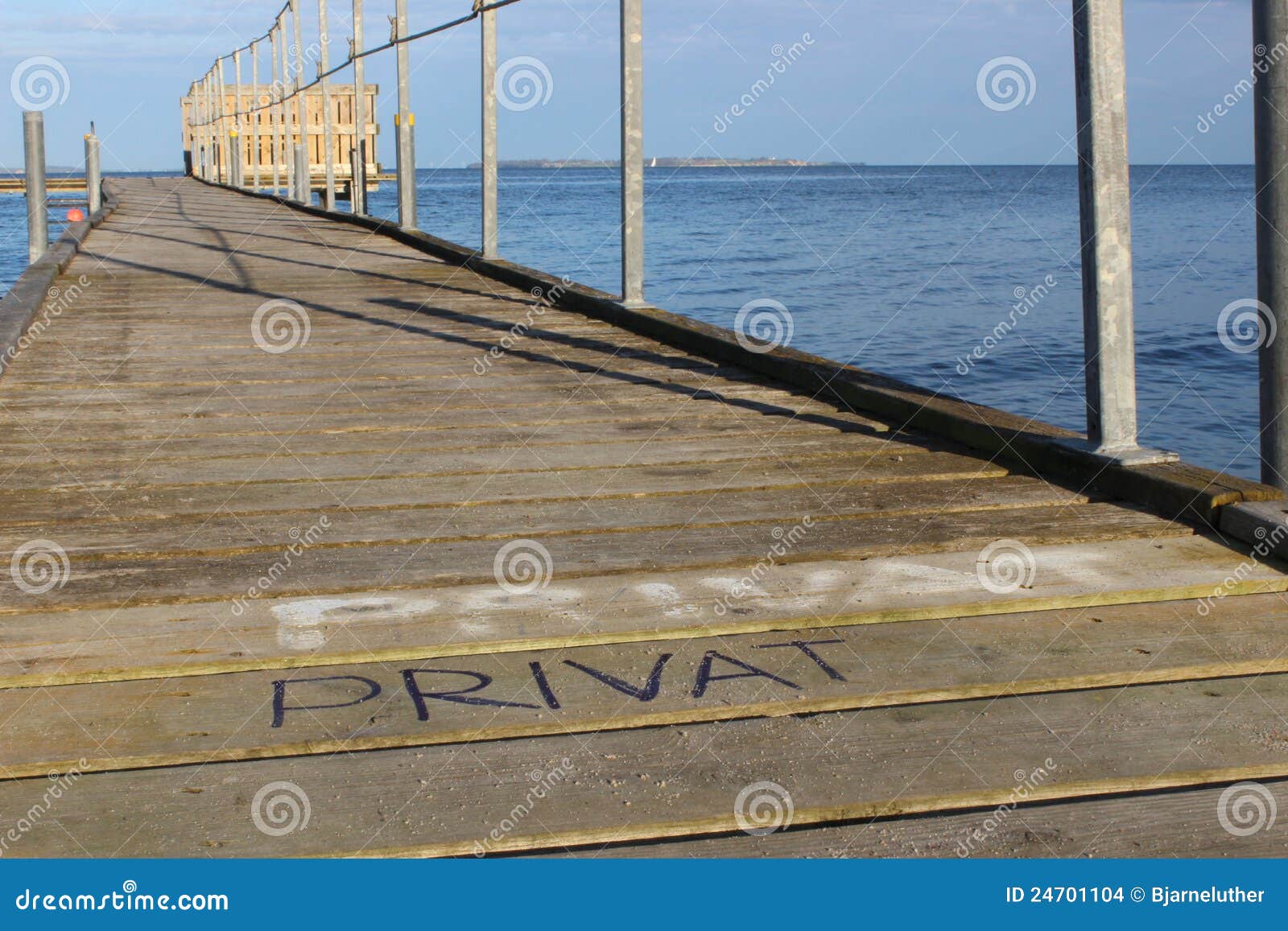 Beach bridge stock photo. Image of beach, private, bridge - 24701104