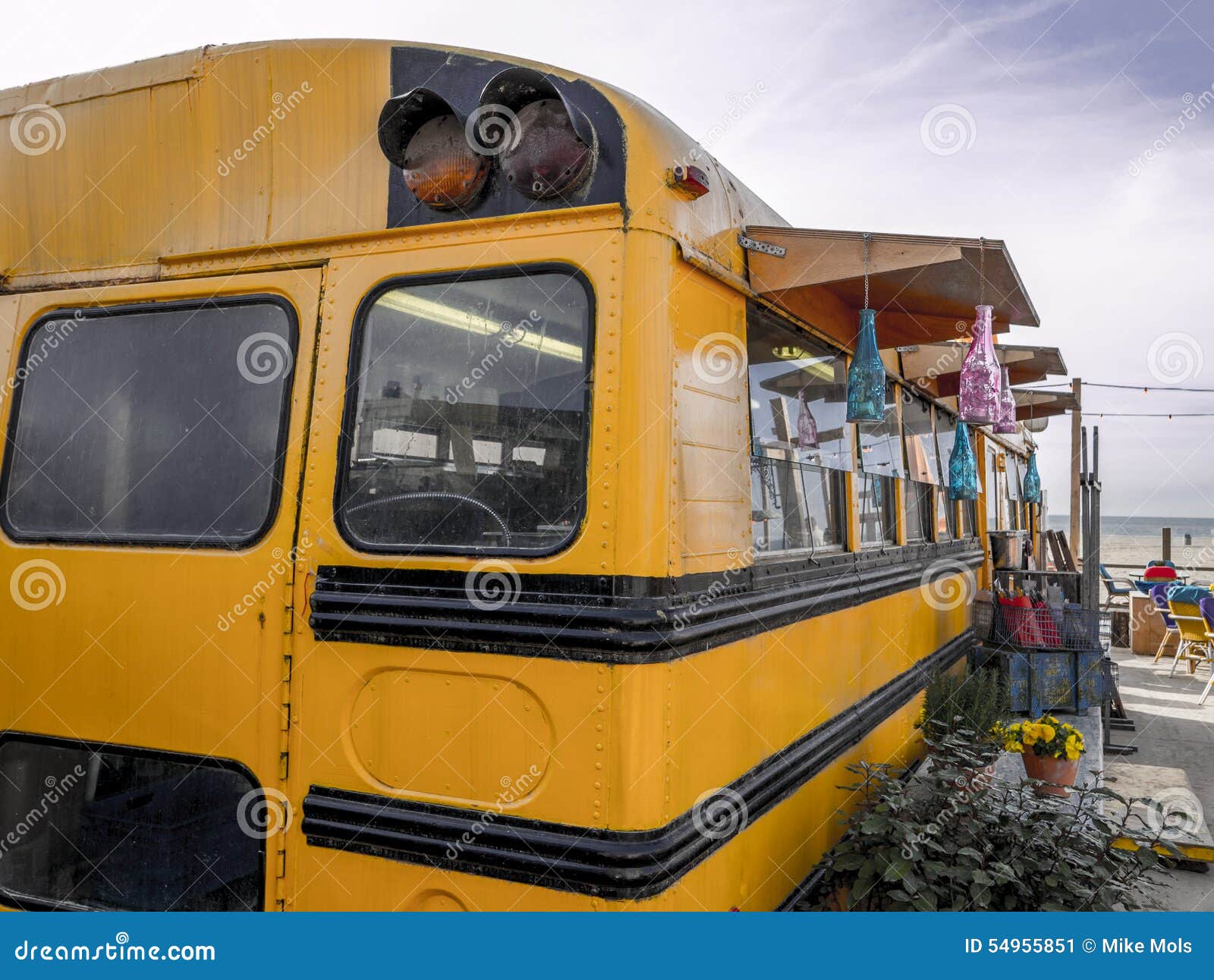 Beach bus stock image. Image of cocktail, party, beach - 54955851