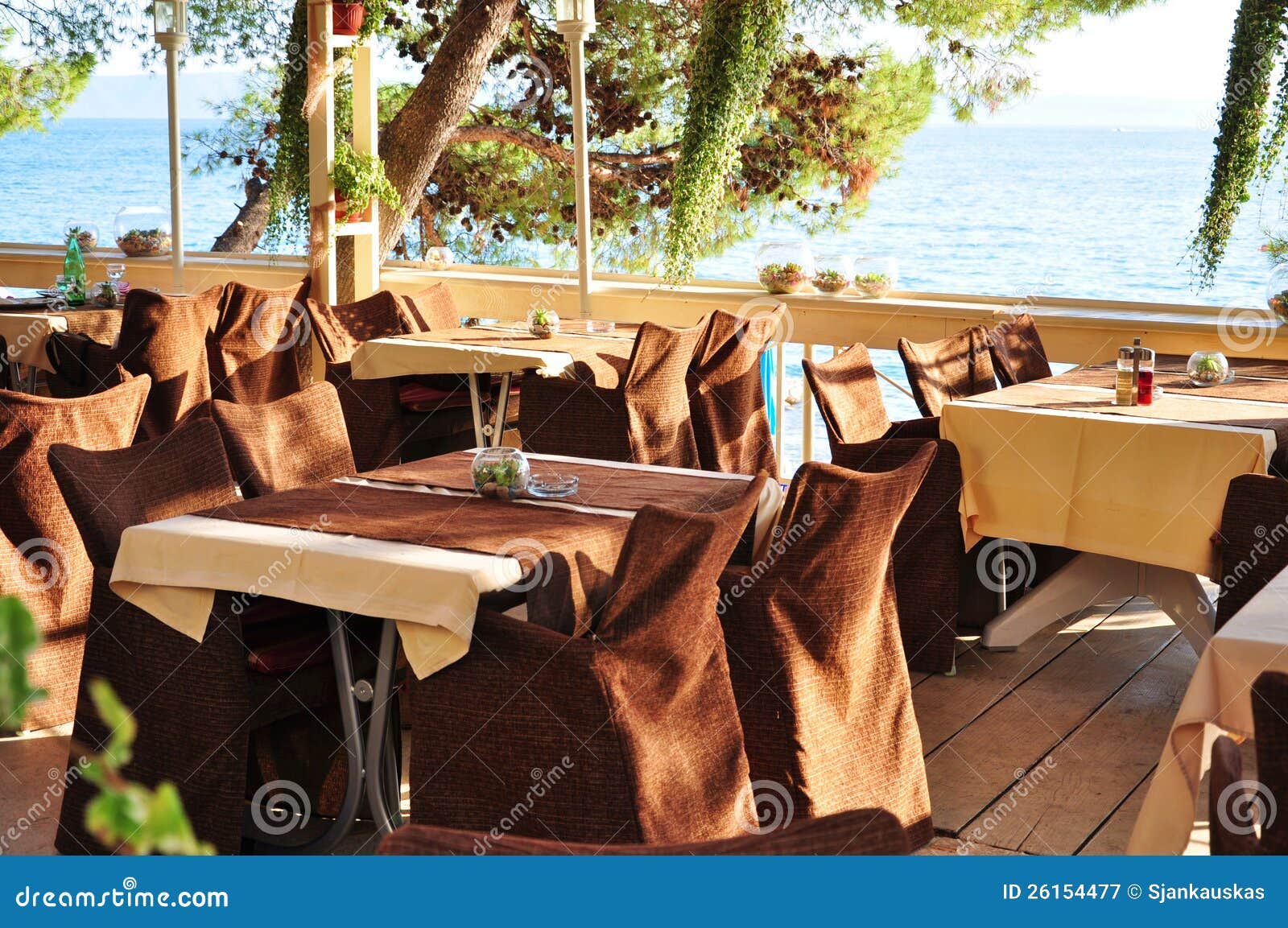 Beach cafe stock image. Image of beach, restaurant, cafe - 26154477