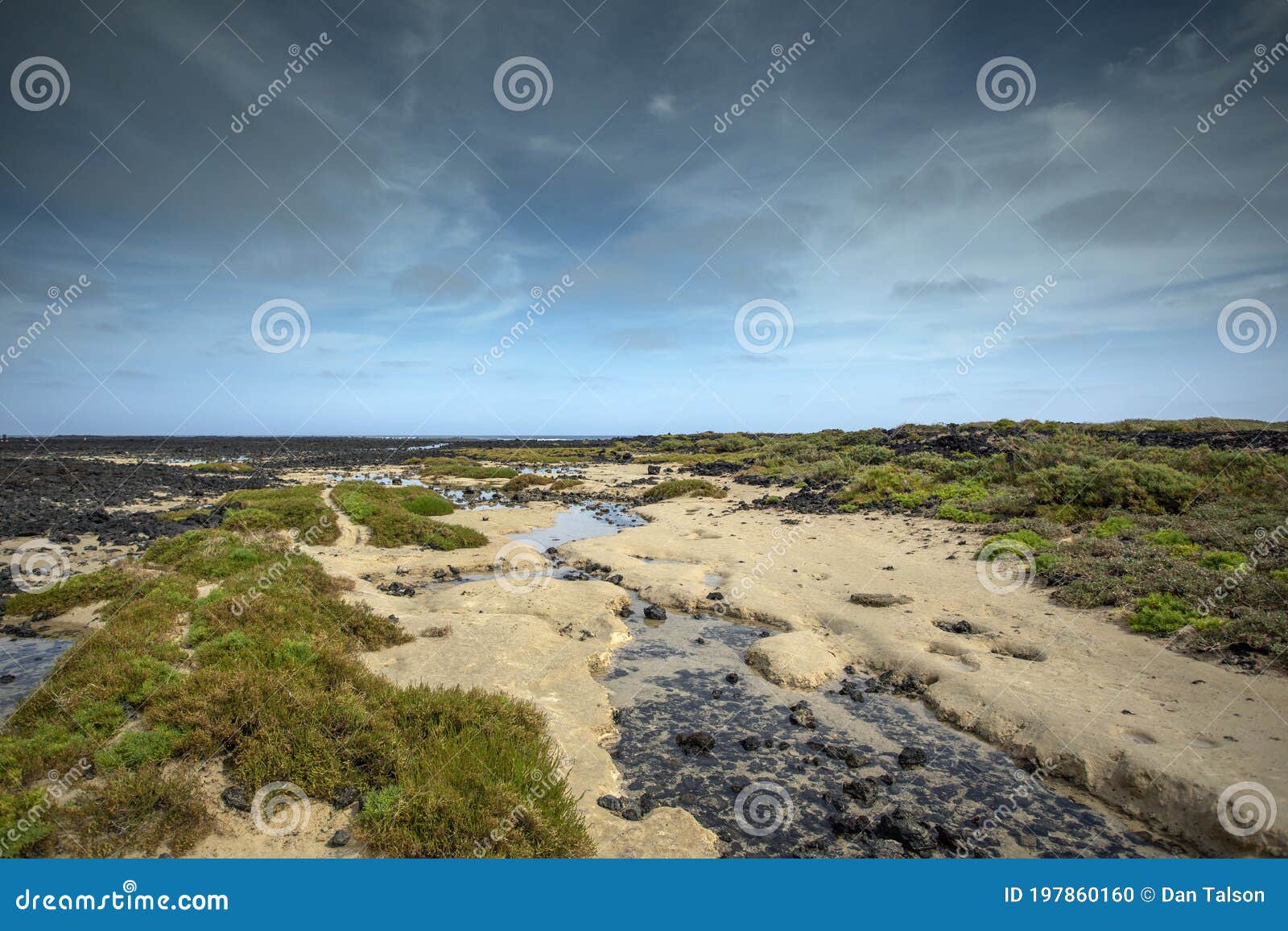 Beach at Caleton Blanco Lanzarote Stock Photo - Image of water, coastal ...