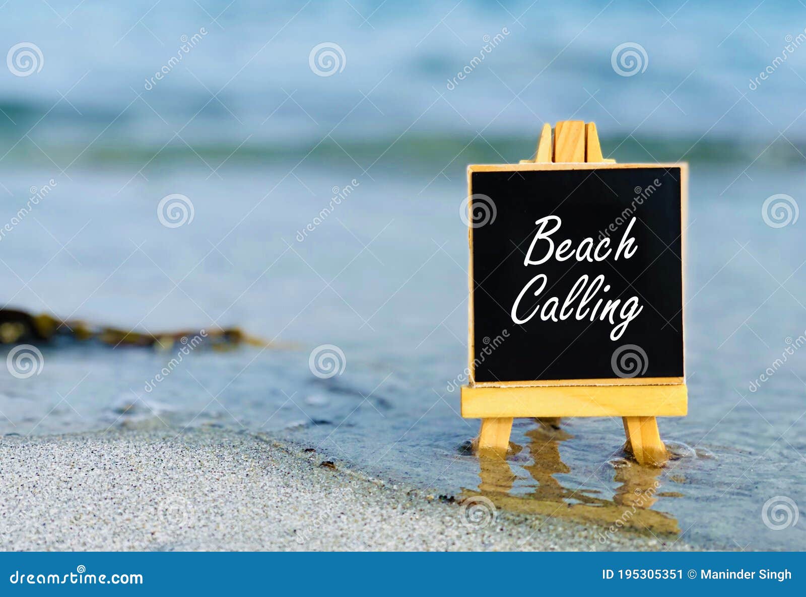 Beach Calling Board on a Beach. Stock Image - Image of enjoy, canada ...