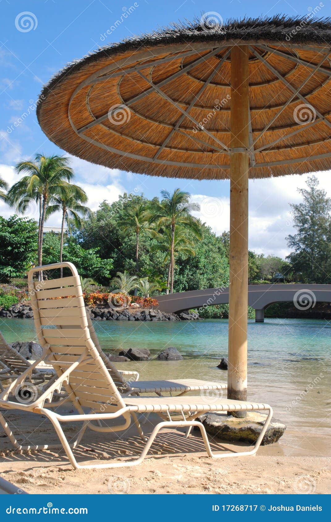 A Beach Chair Ready for Tanning and Relaxation Stock Image - Image of ...