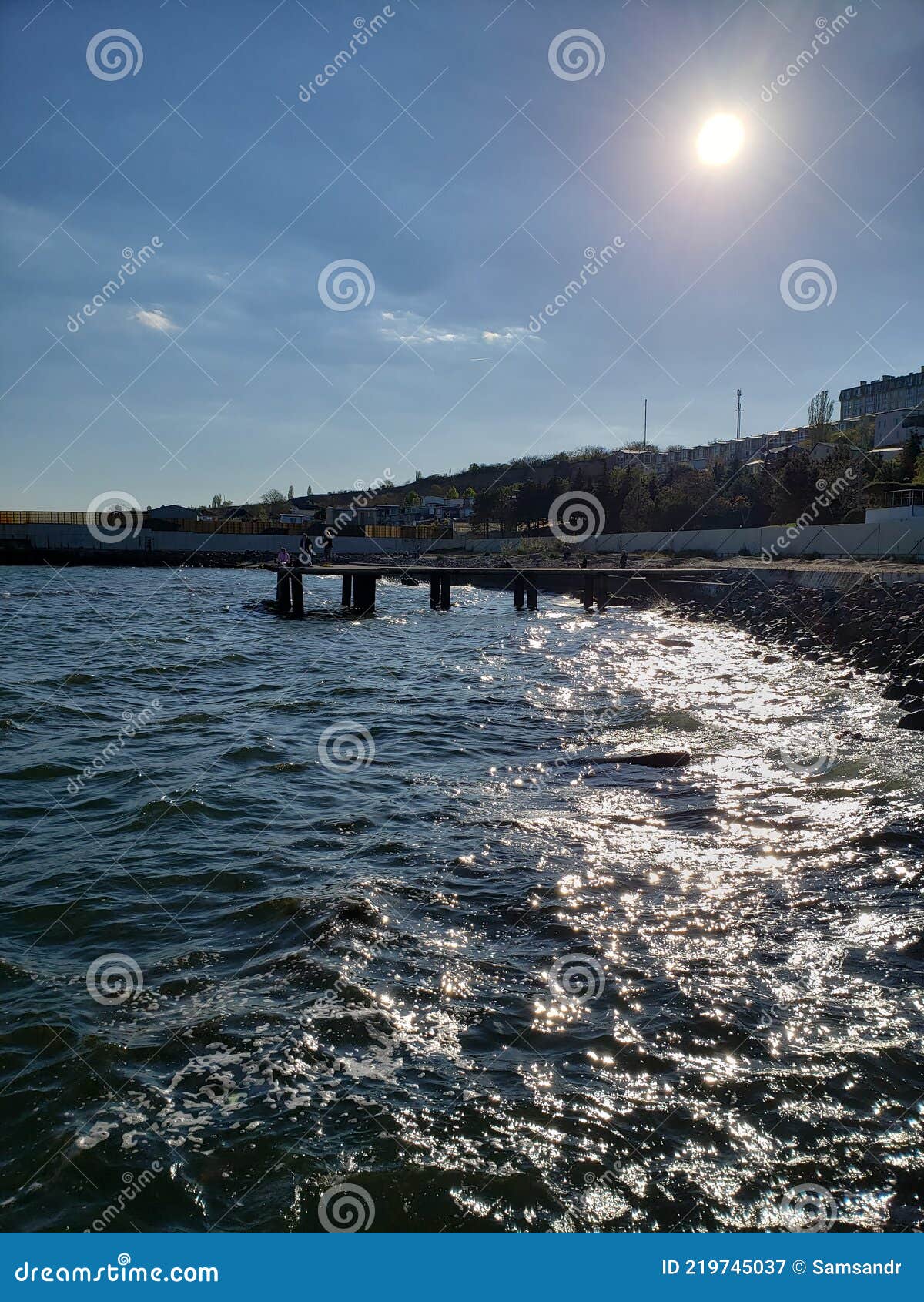 Beach of Chernomorka Close To Odessa Ukraine Editorial Photography ...