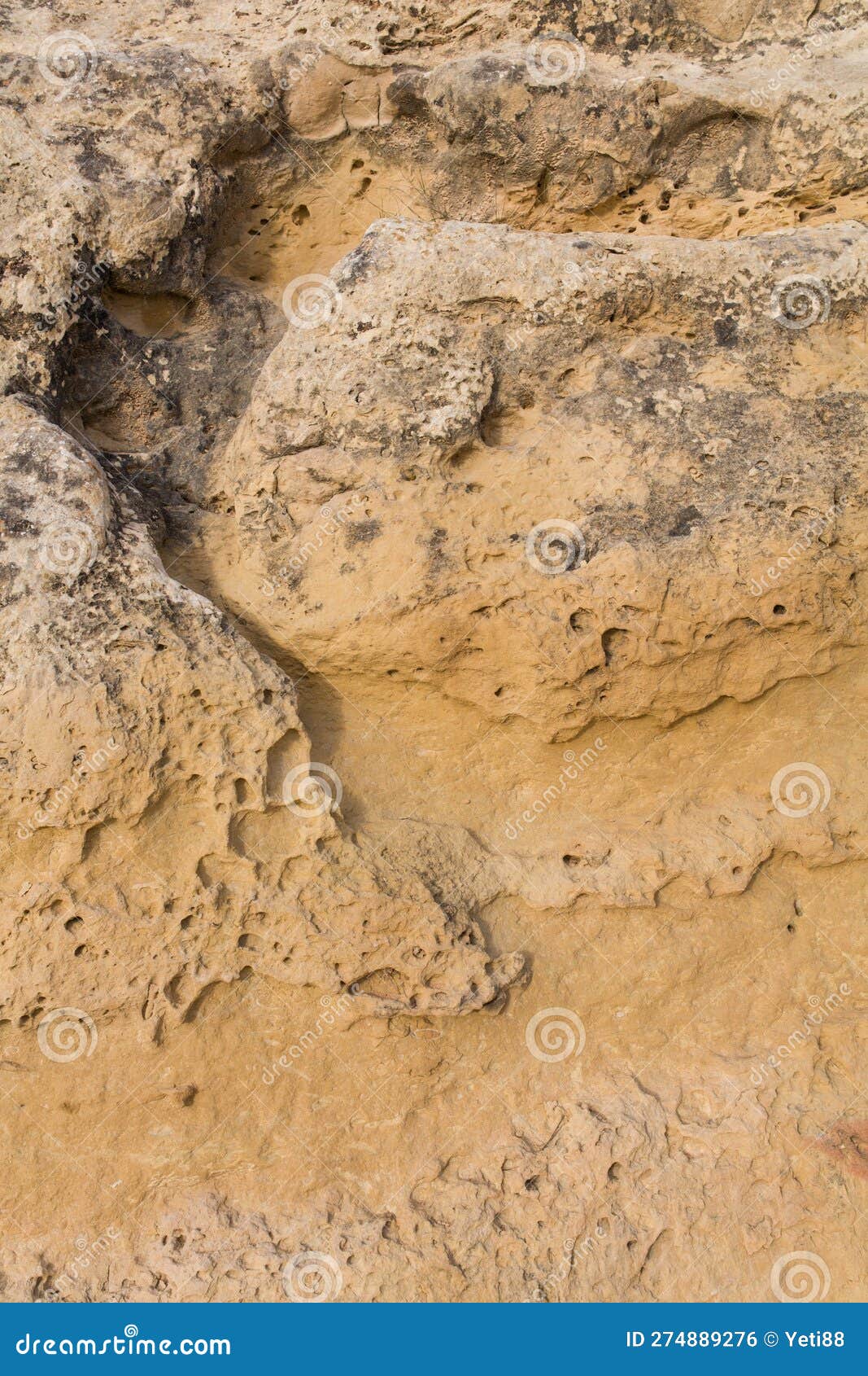 Beach clay rock stock photo. Image of stone, mallorka - 274889276
