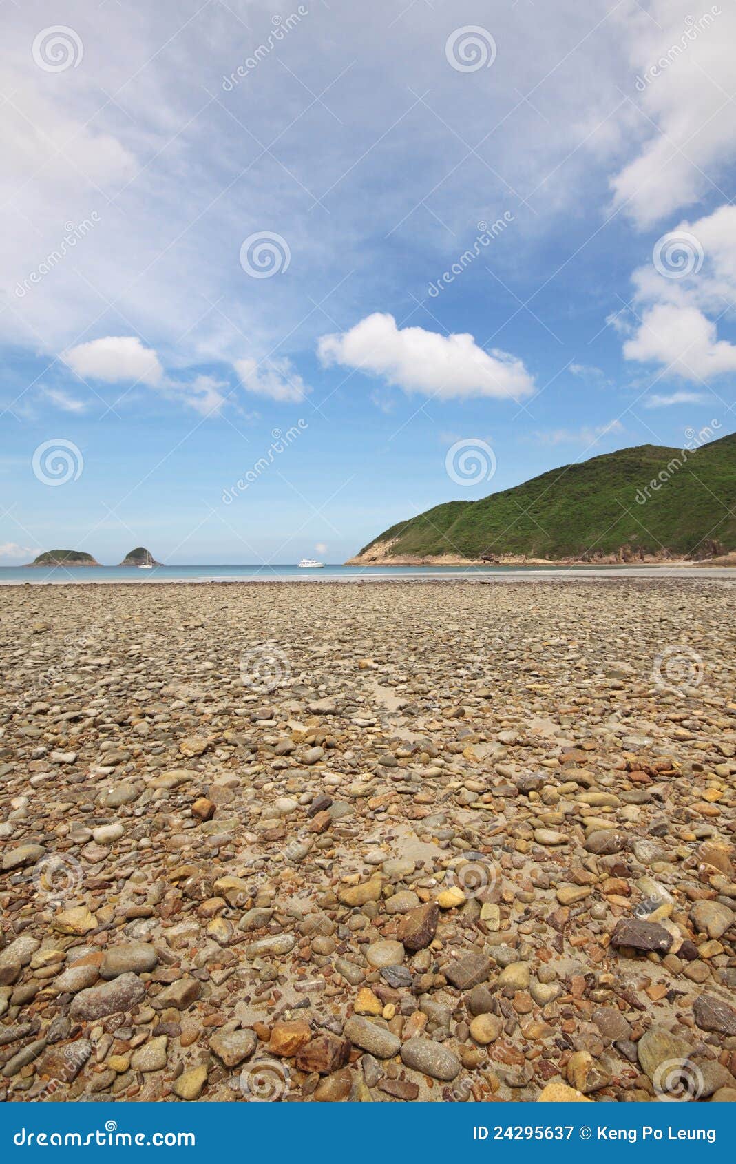 Beach with clean sand stock image. Image of beautiful - 24295637