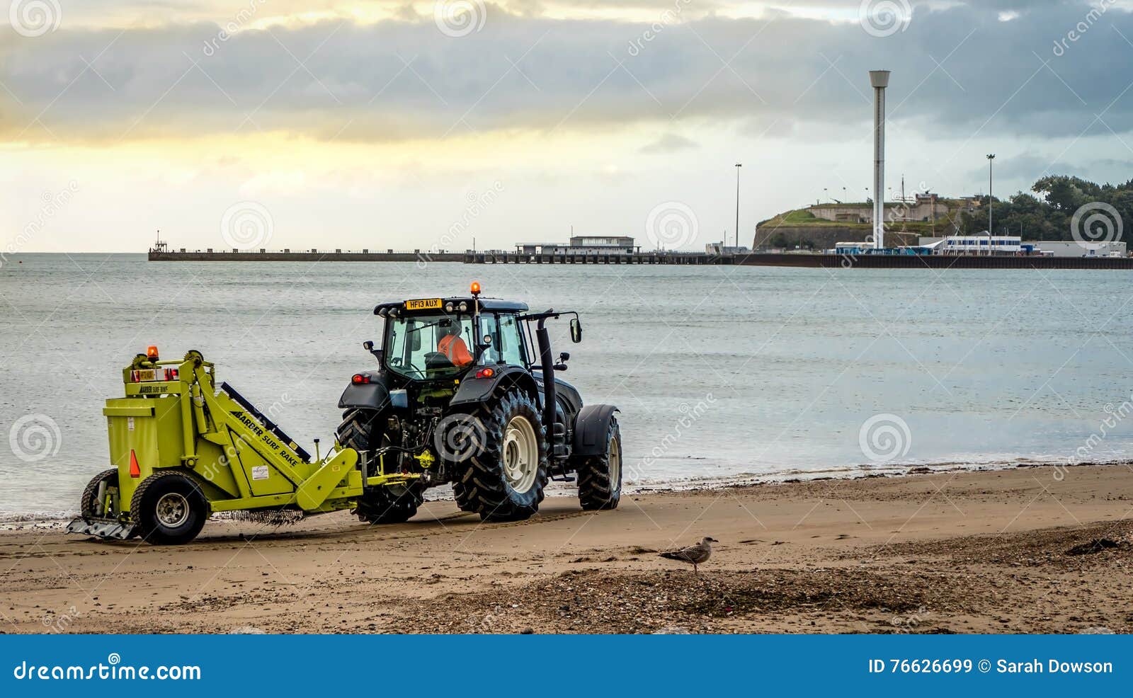 Beach Cleaning editorial stock image. Image of water - 76626699