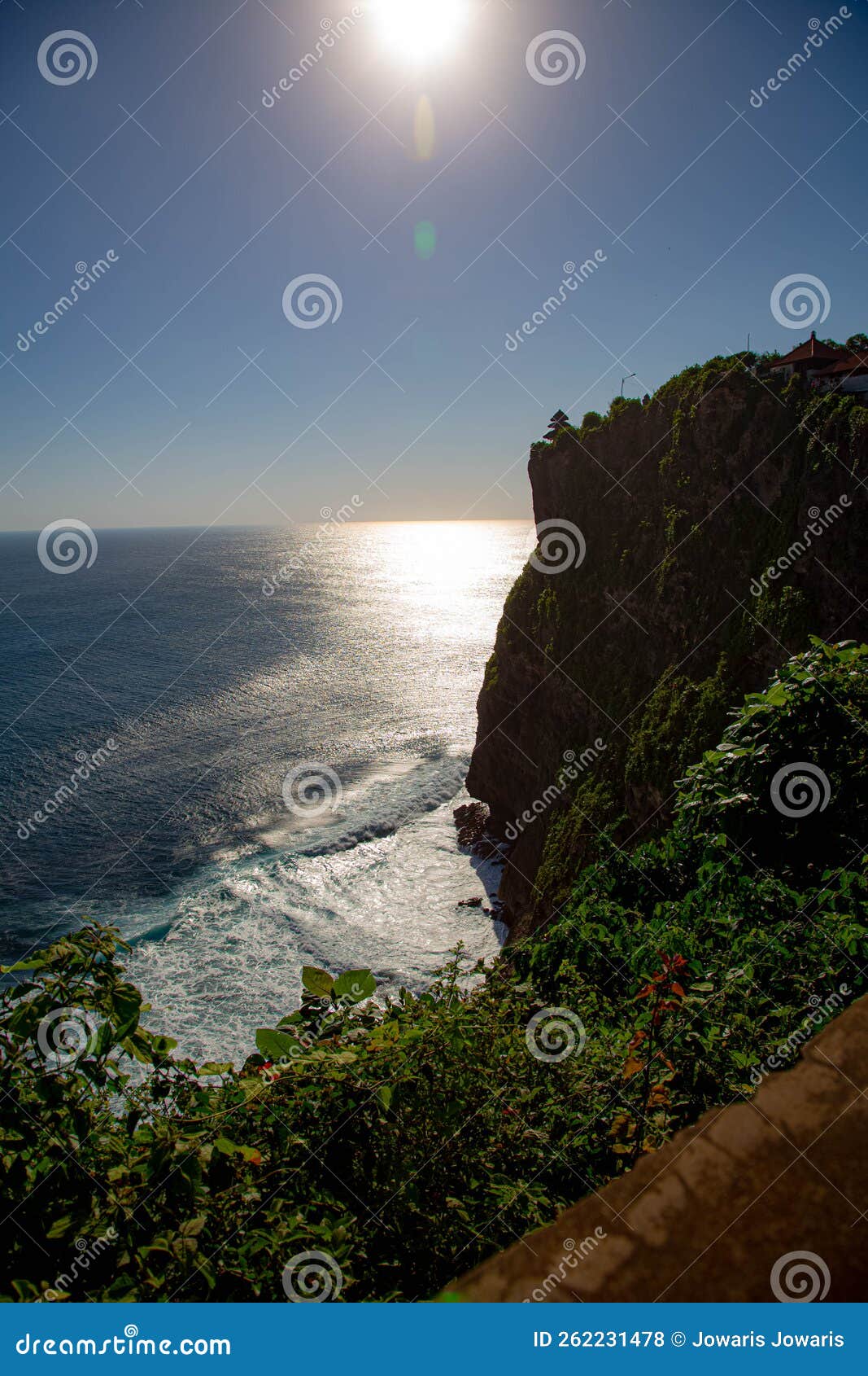 Beach Cliffside stock photo. Image of cliffside, peacefully - 262231478