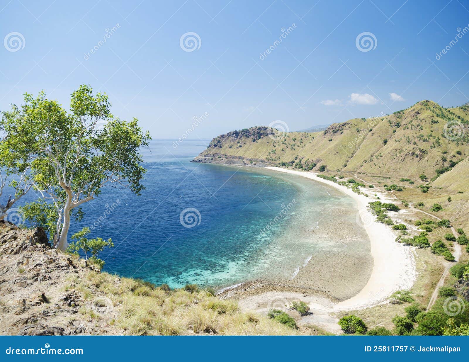 Beach and Coast Near Dili in East Timor Stock Image - Image of dili ...