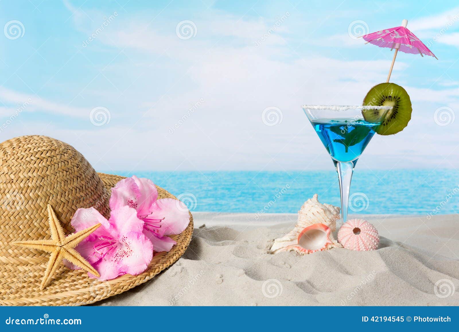 Beach cocktail stock image. Image of drink, lifestyle - 42194545
