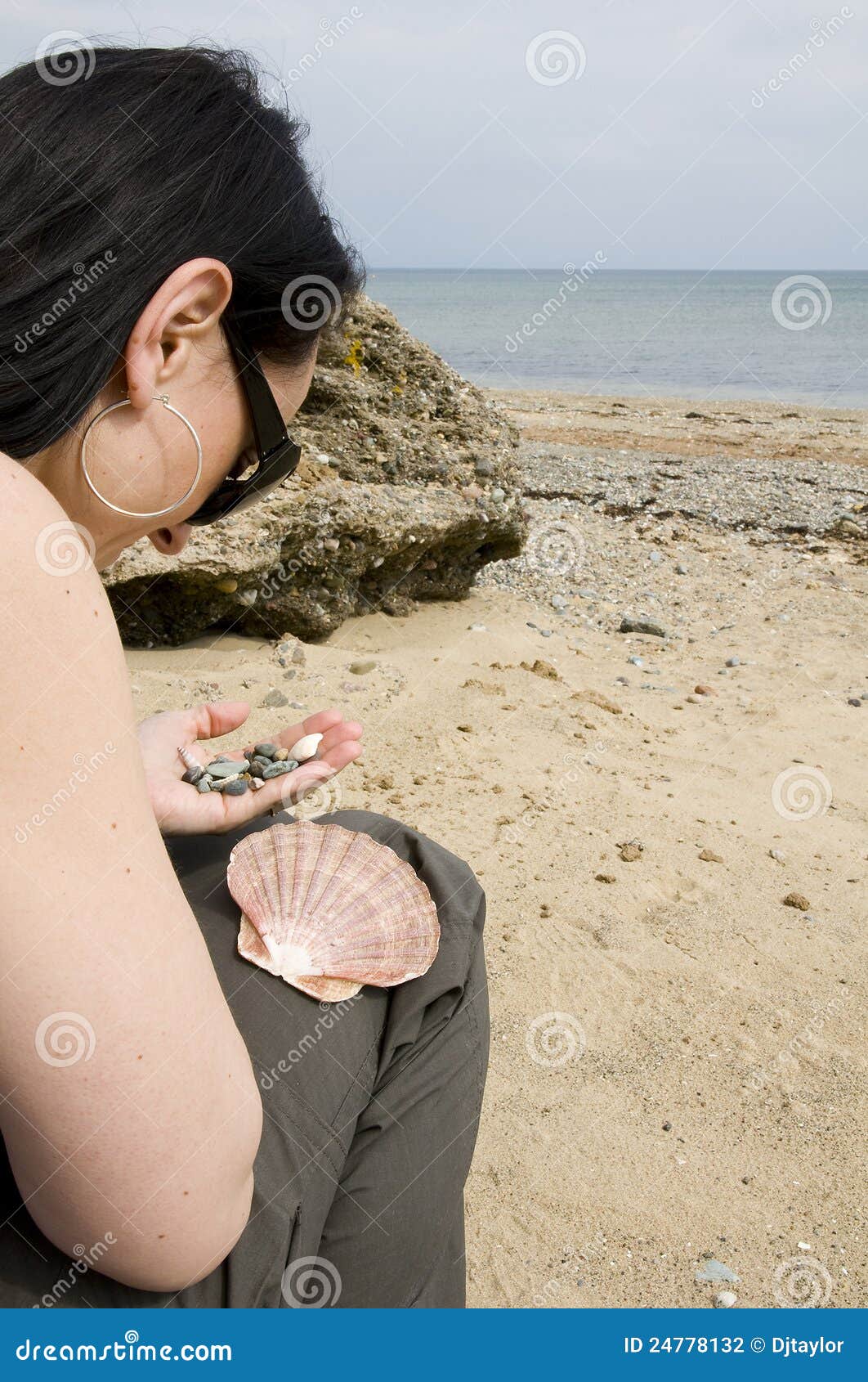 Beach combing stock photo. Image of activity, hobby, person - 24778132