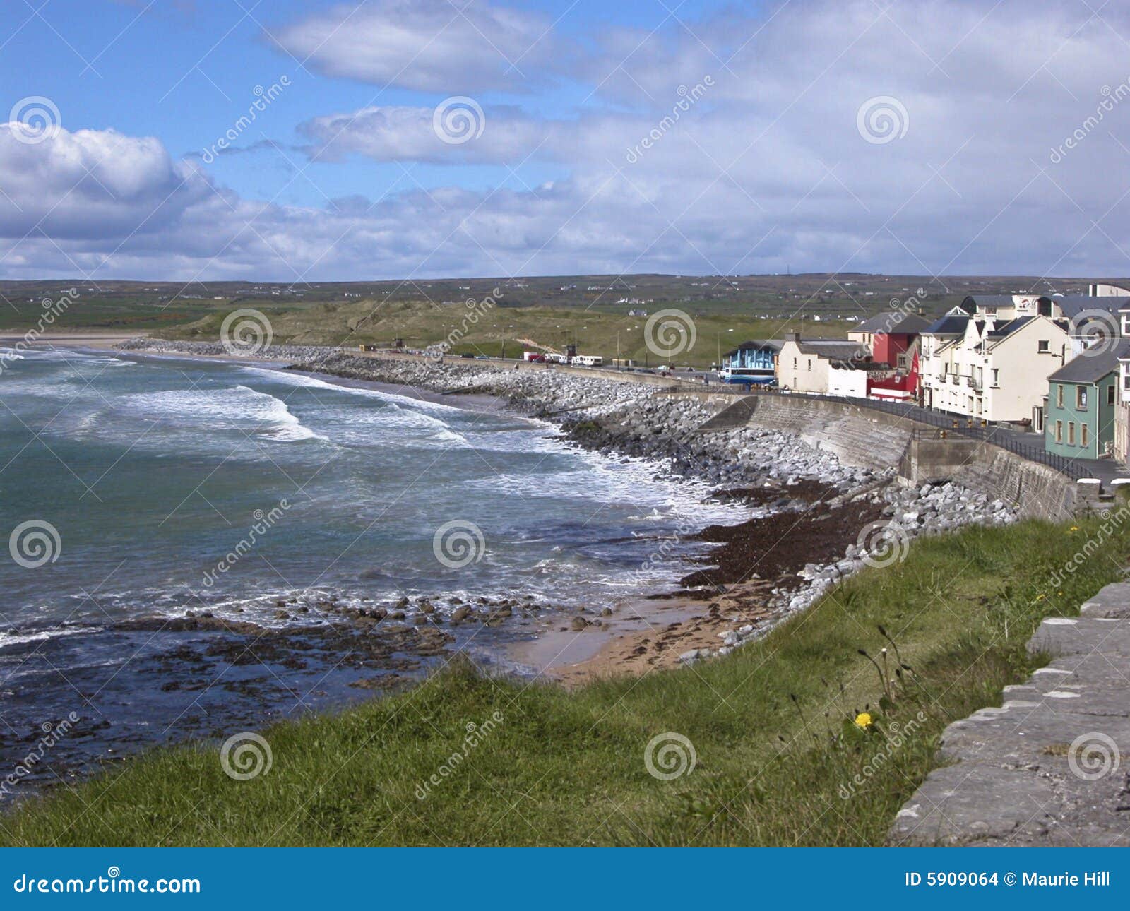 Beach at County Clare stock photo. Image of clare, ireland - 5909064