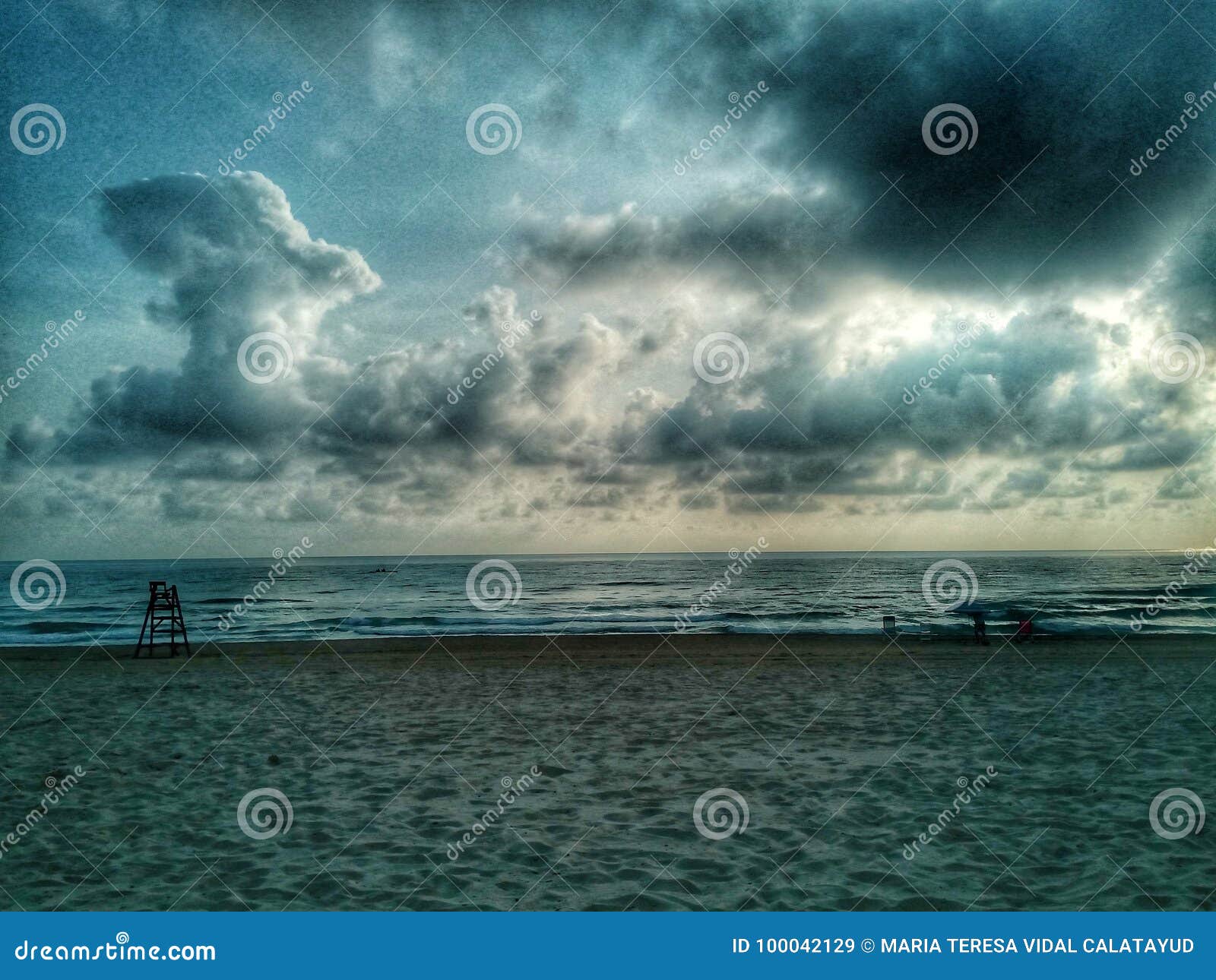 Beach Daimus stock image. Image of nature, beach, cloud - 100042129