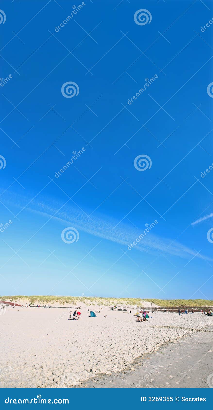 The beach - Denmark stock image. Image of sand, sunshine - 3269355